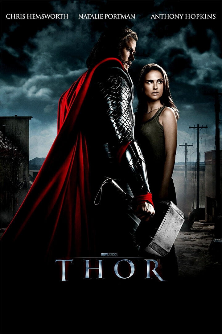 POSTER Chris Hemsworth Natalie Portman Movie Thor Room Decor Print ...