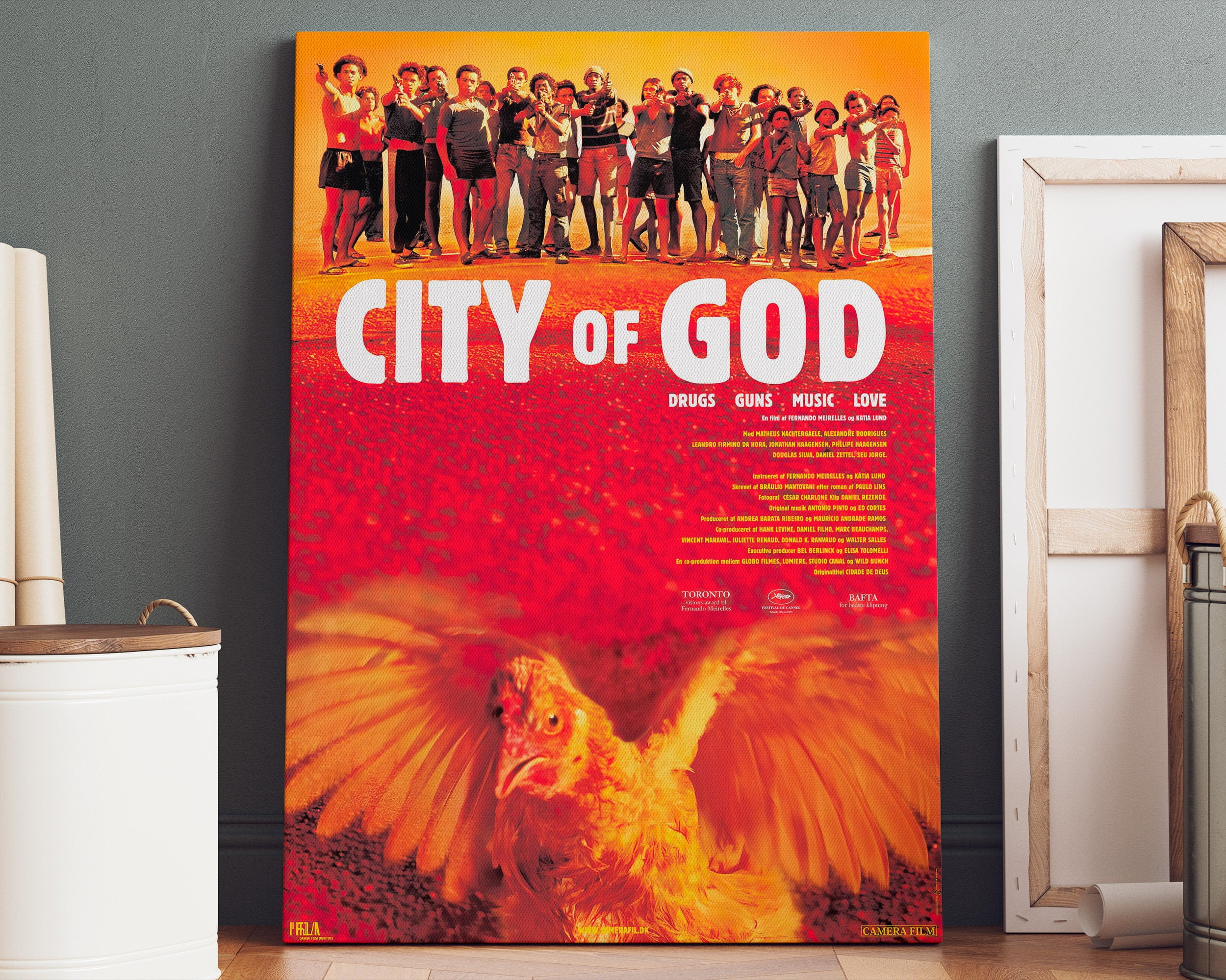 POSTER City of God Poster | City of God Print, City of God Print, Wall ...