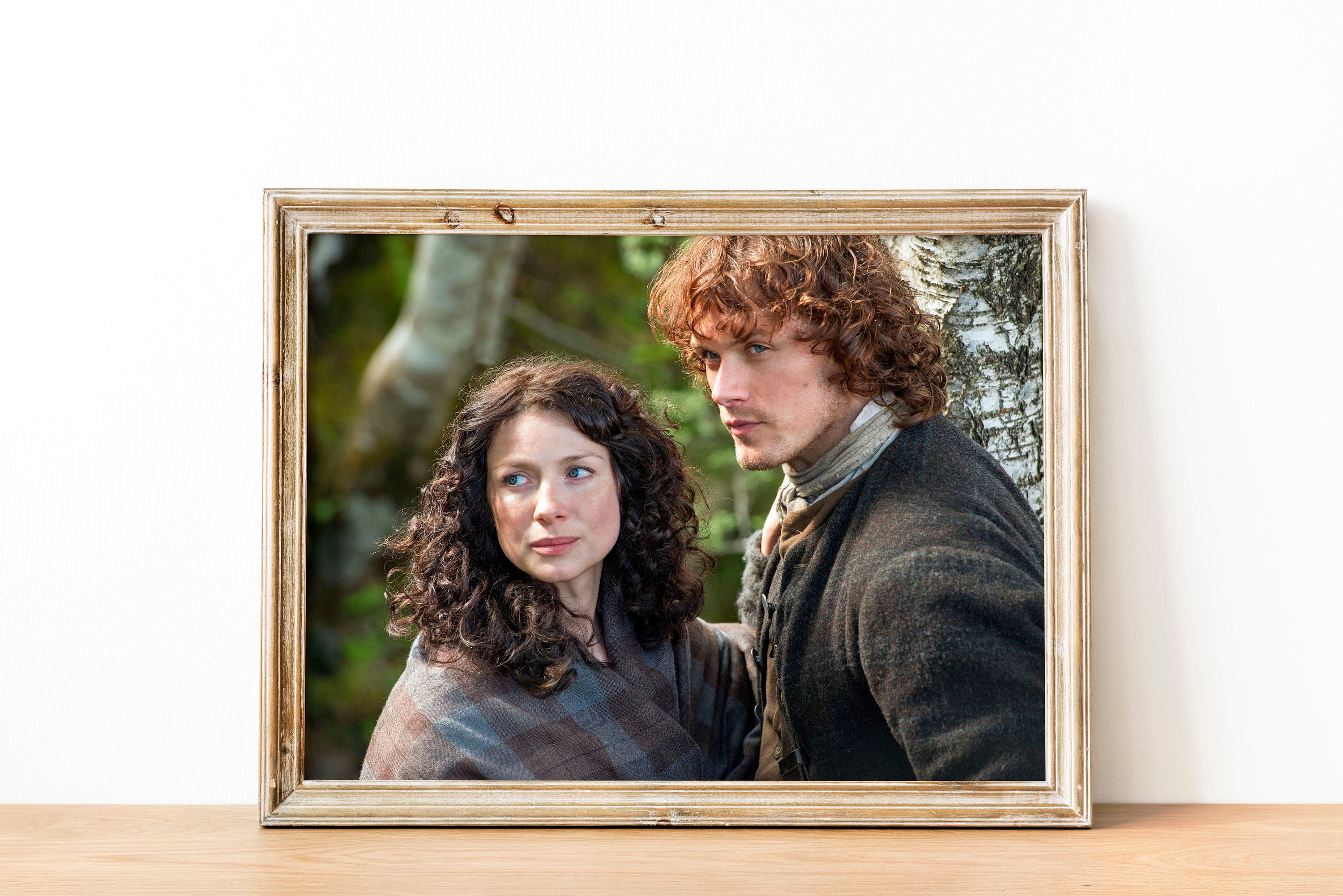 POSTER Claire Fraser & Jamie Fraser Poster, TV Series Outlander ...