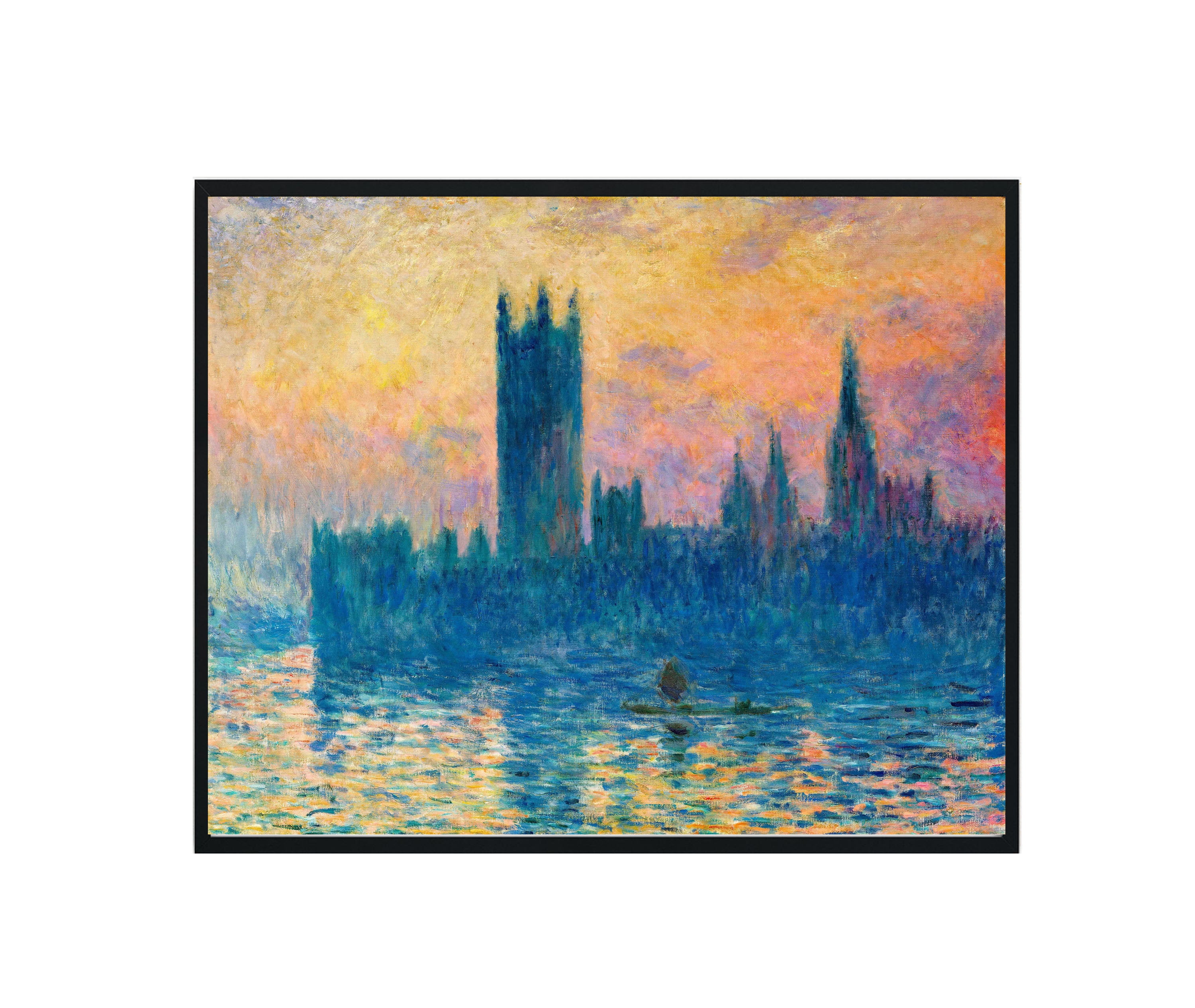 Poster Claude Monet Poster Art Print - The Houses of Parliament ...
