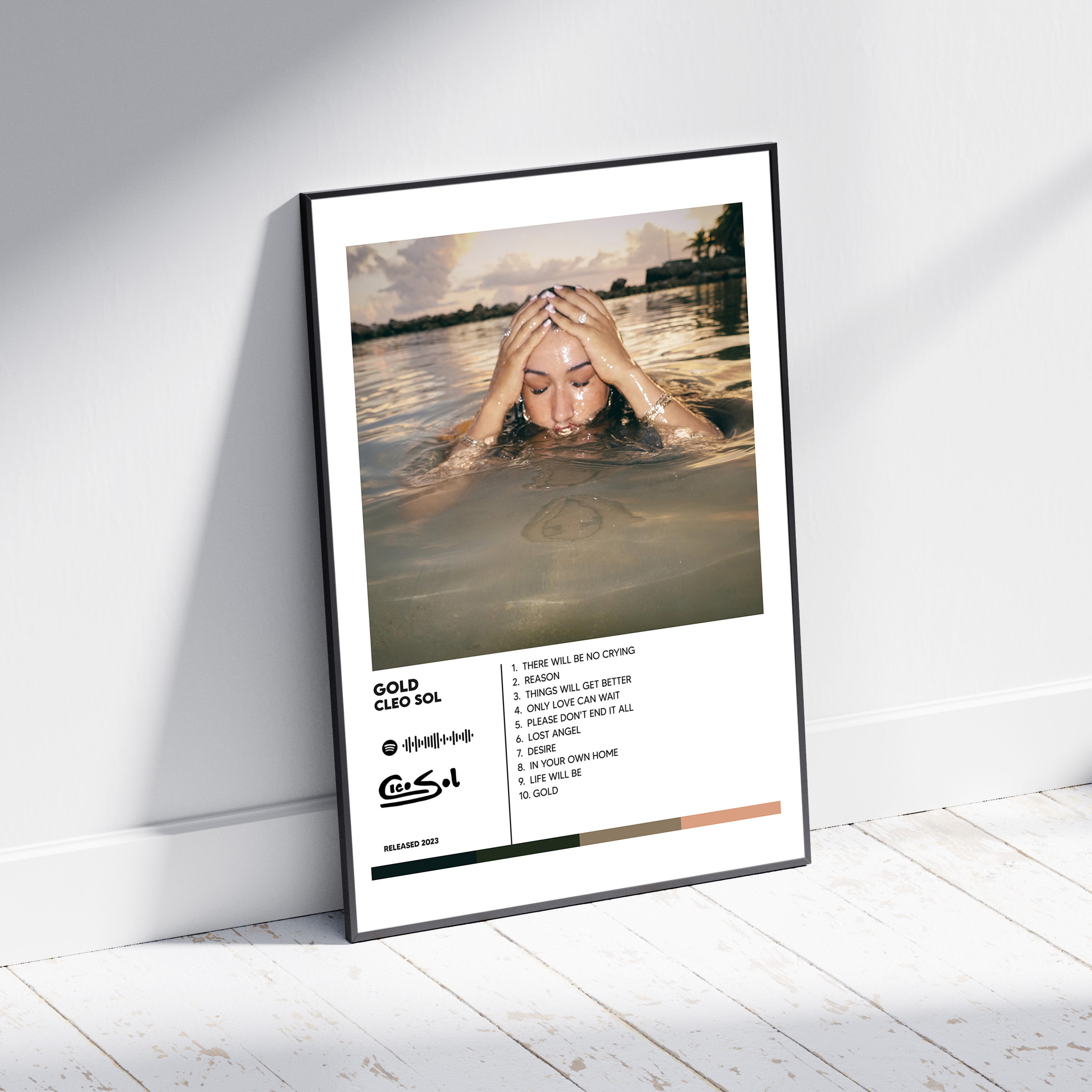 POSTER Cleo Sol - Gold Album Poster / Album Cover Poster / Music Gift ...