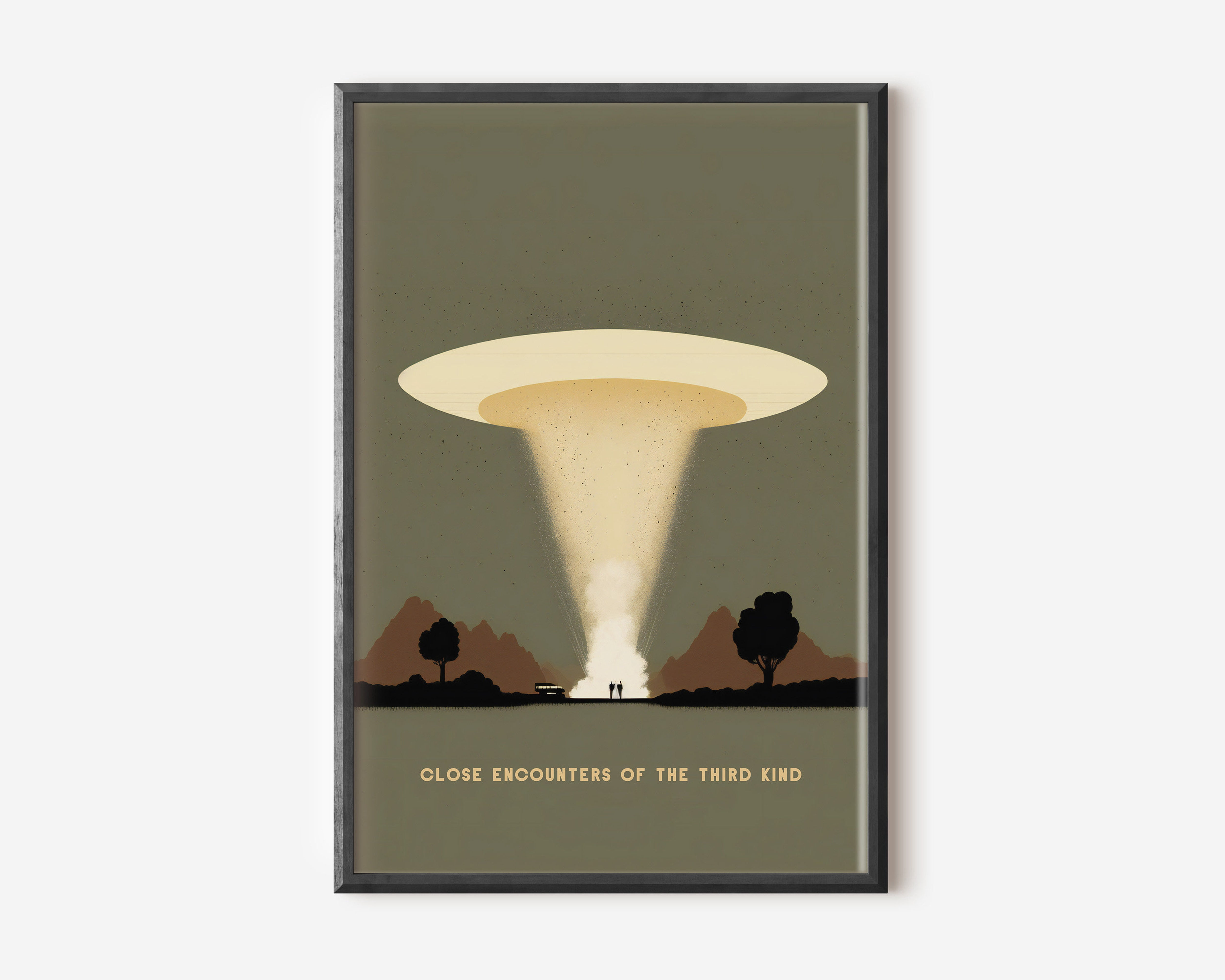 POSTER Close Encounters of the Third Kind Poster Steven Spielberg Movie ...