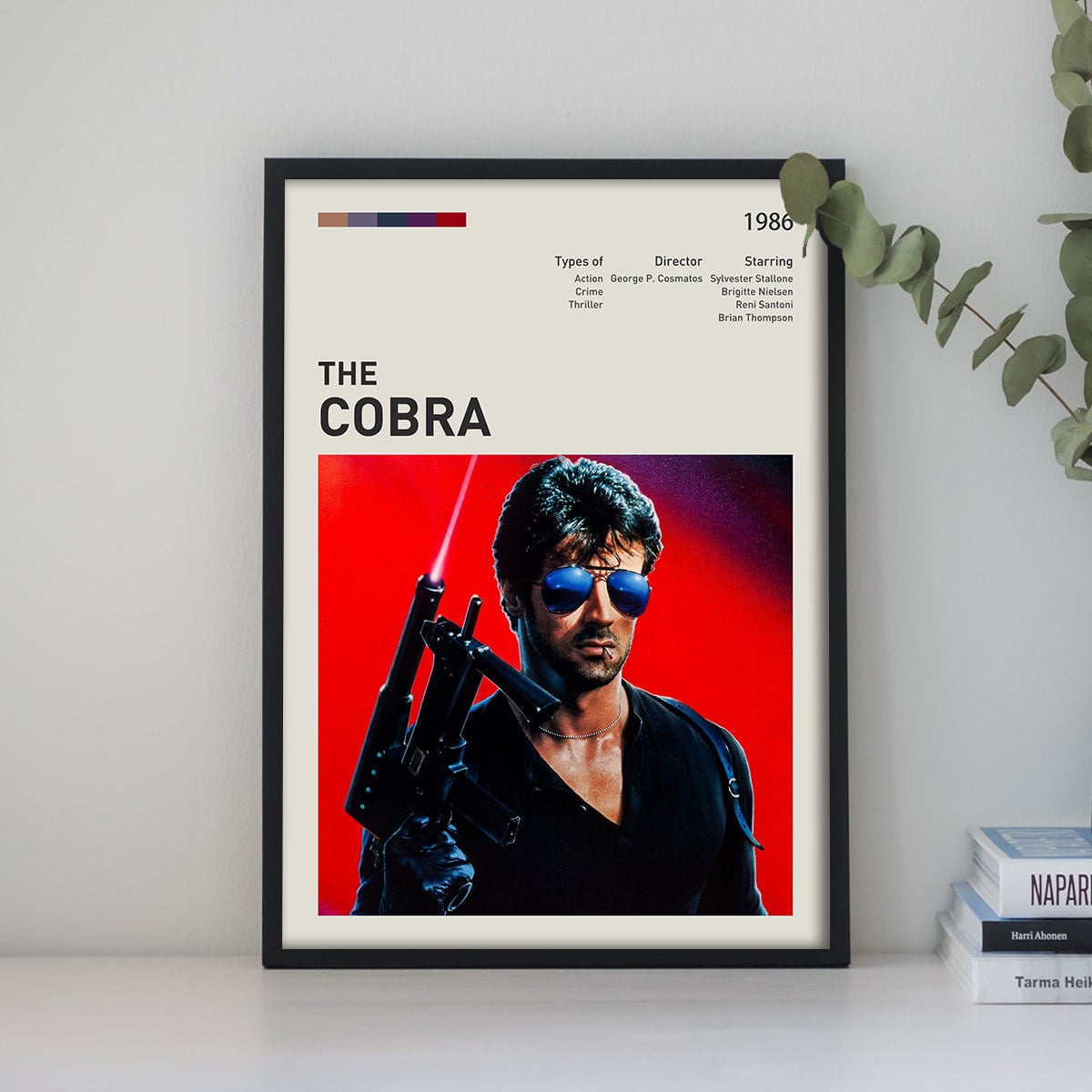 POSTER Cobra Posters, Stallone Poster, Movie Posters, Classic Movie ...