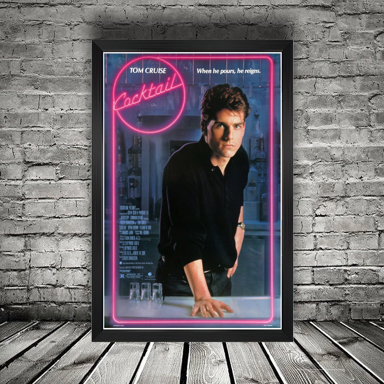 POSTER Cocktail (1988) Movie Posters | Tom Cruise | Elisabeth Shue ...