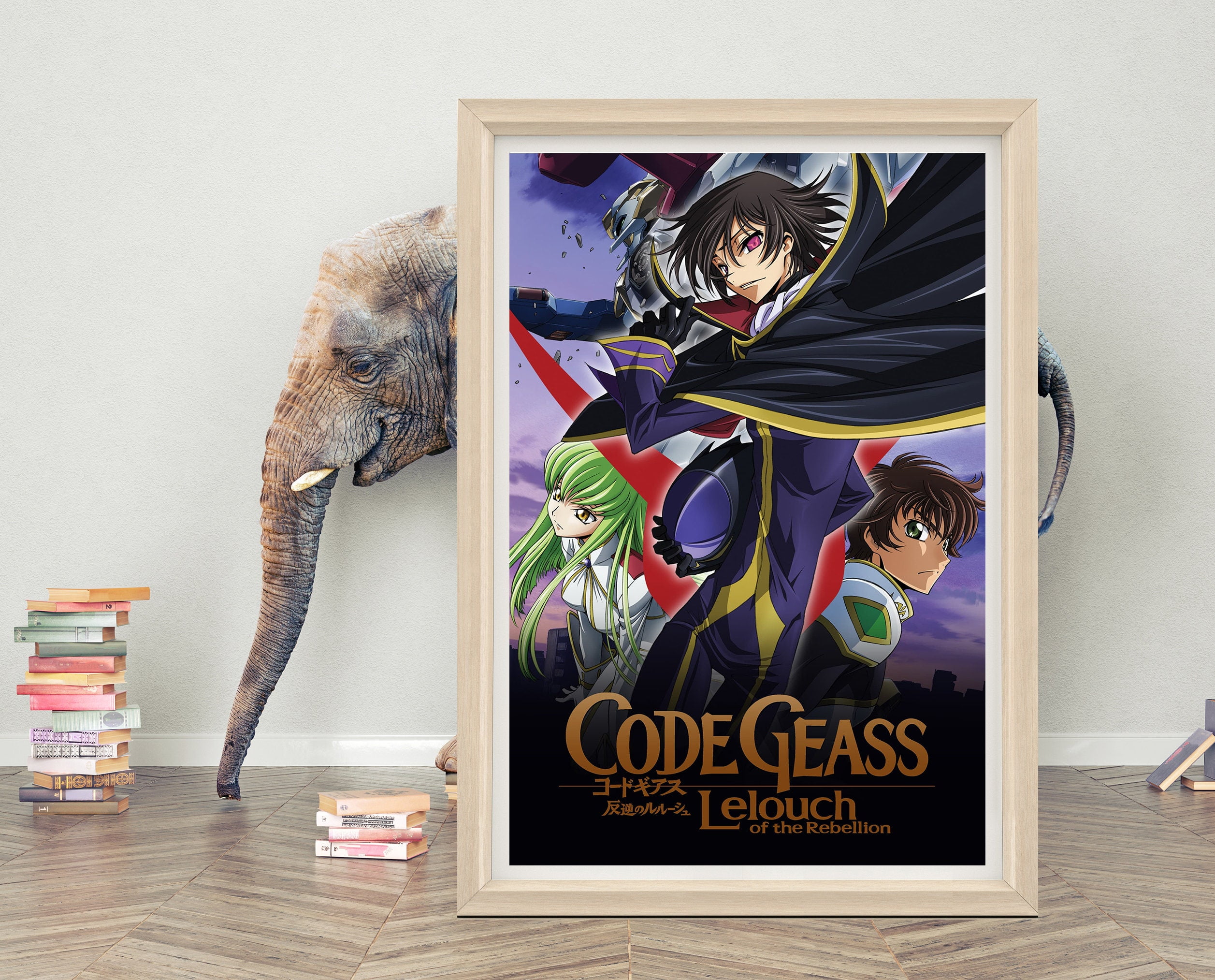 Poster Code Geass Lelouch Of The Rebellion Movie Poster Classic Anime