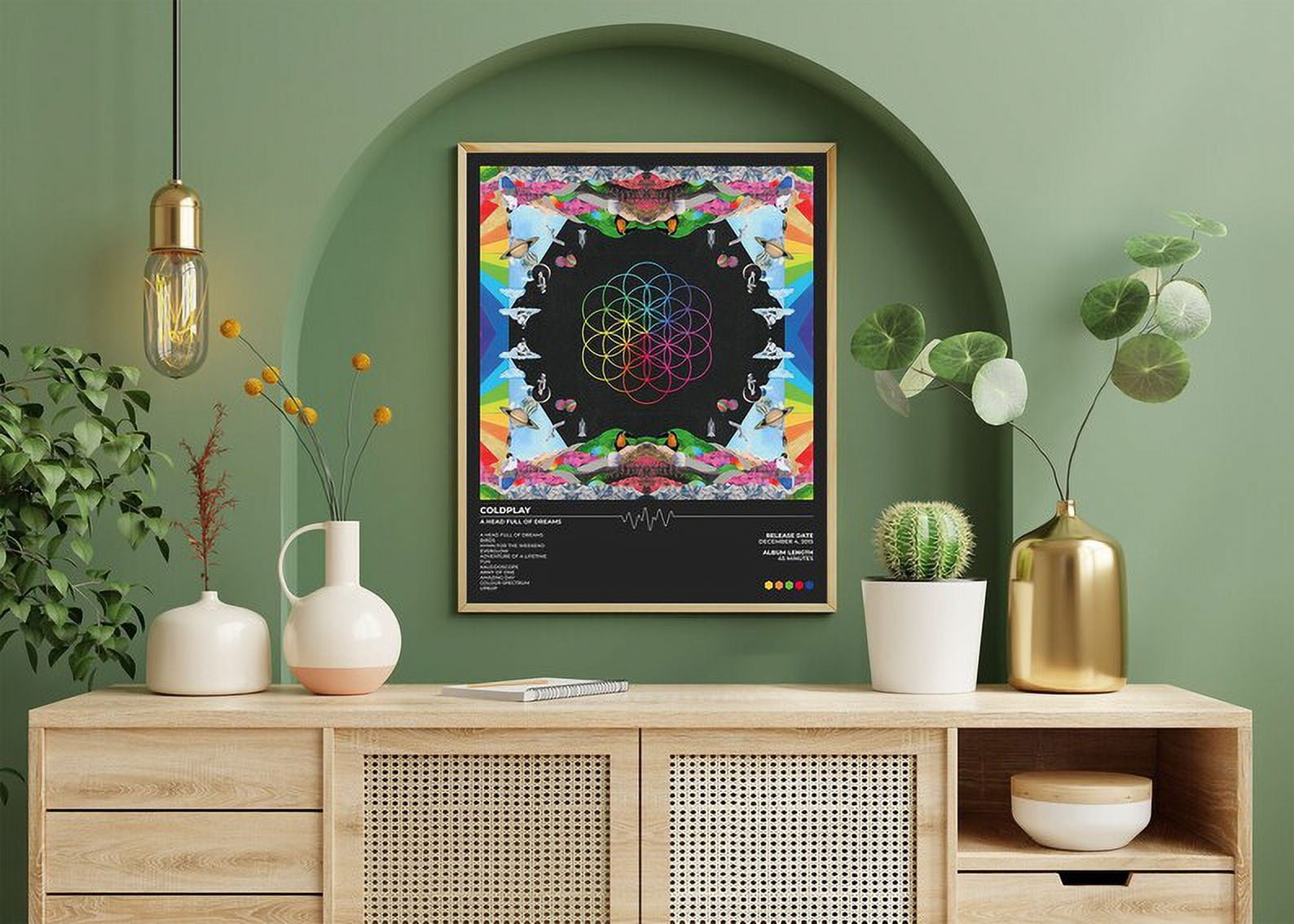 POSTER Coldplay Poster | A Head Full of Dreams Album | Album Cover ...