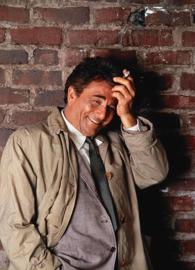 POSTER Columbo Peter Falk TV Studio Photo Poster-24x36-UNFRAMED ...