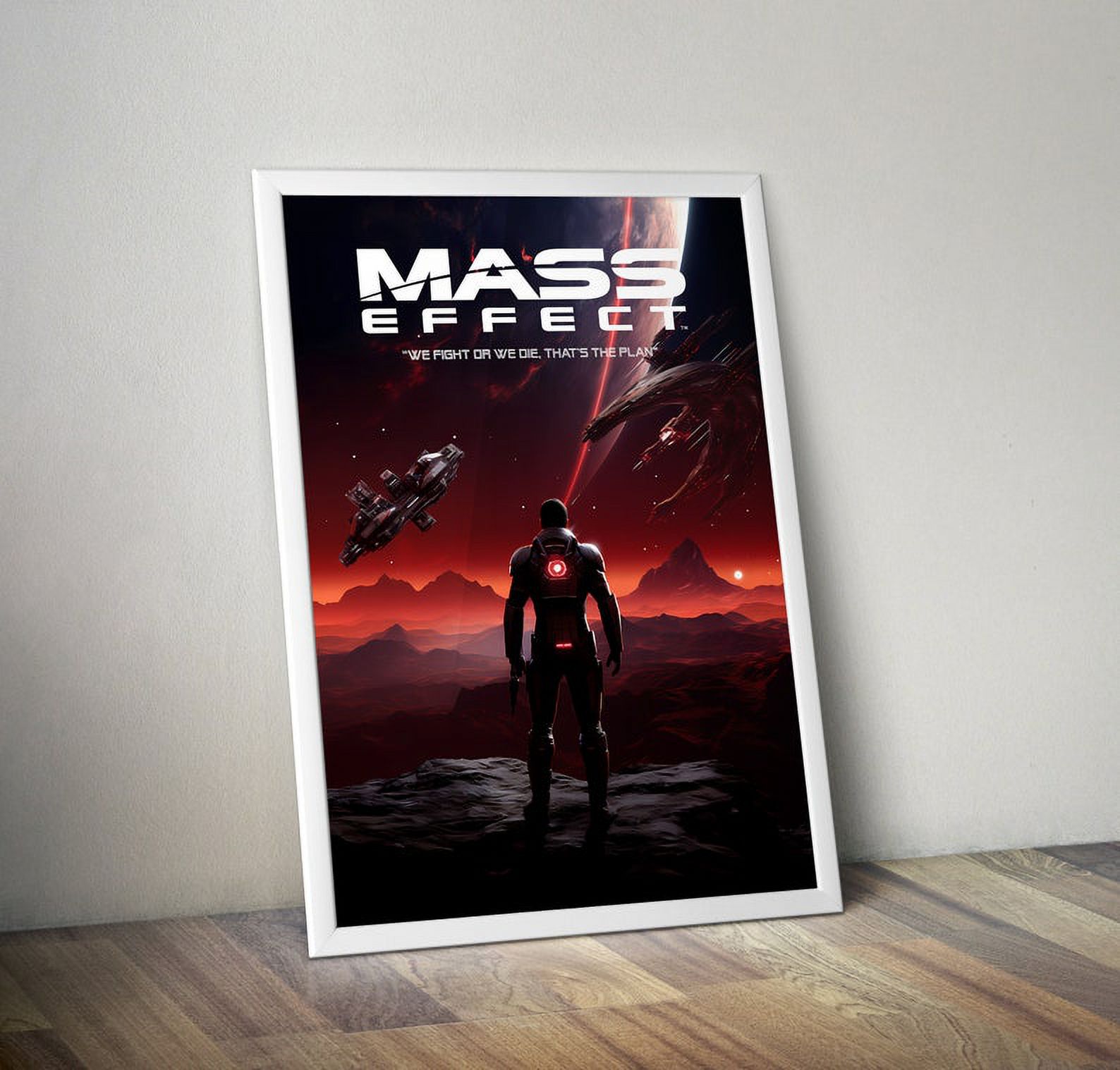 POSTER Commander Shepard | Mass Effect | Gaming Poster | HD Color ...