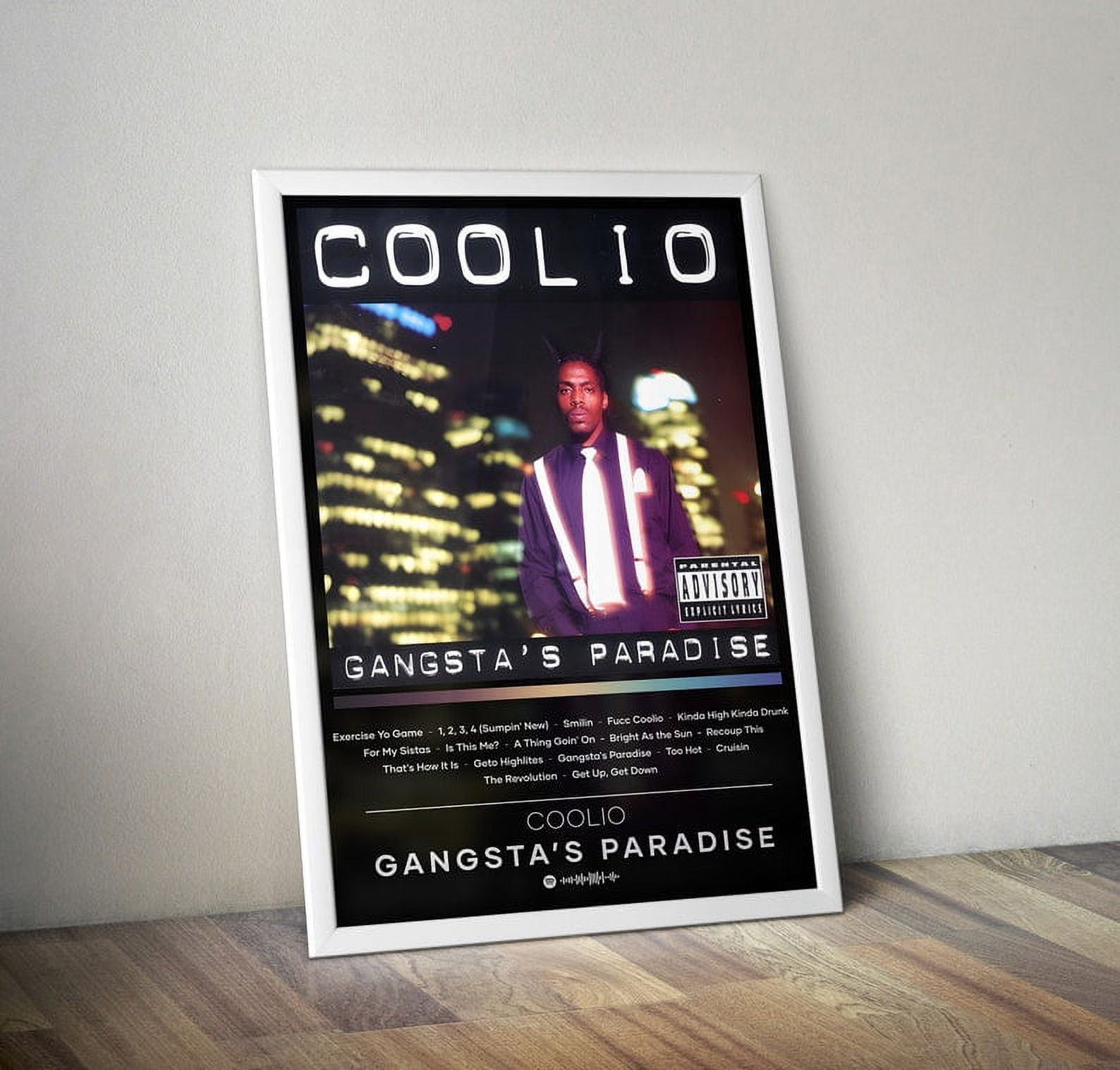 POSTER Coolio Poster Print | Gangsta's Paradise Poster | Album Poster ...