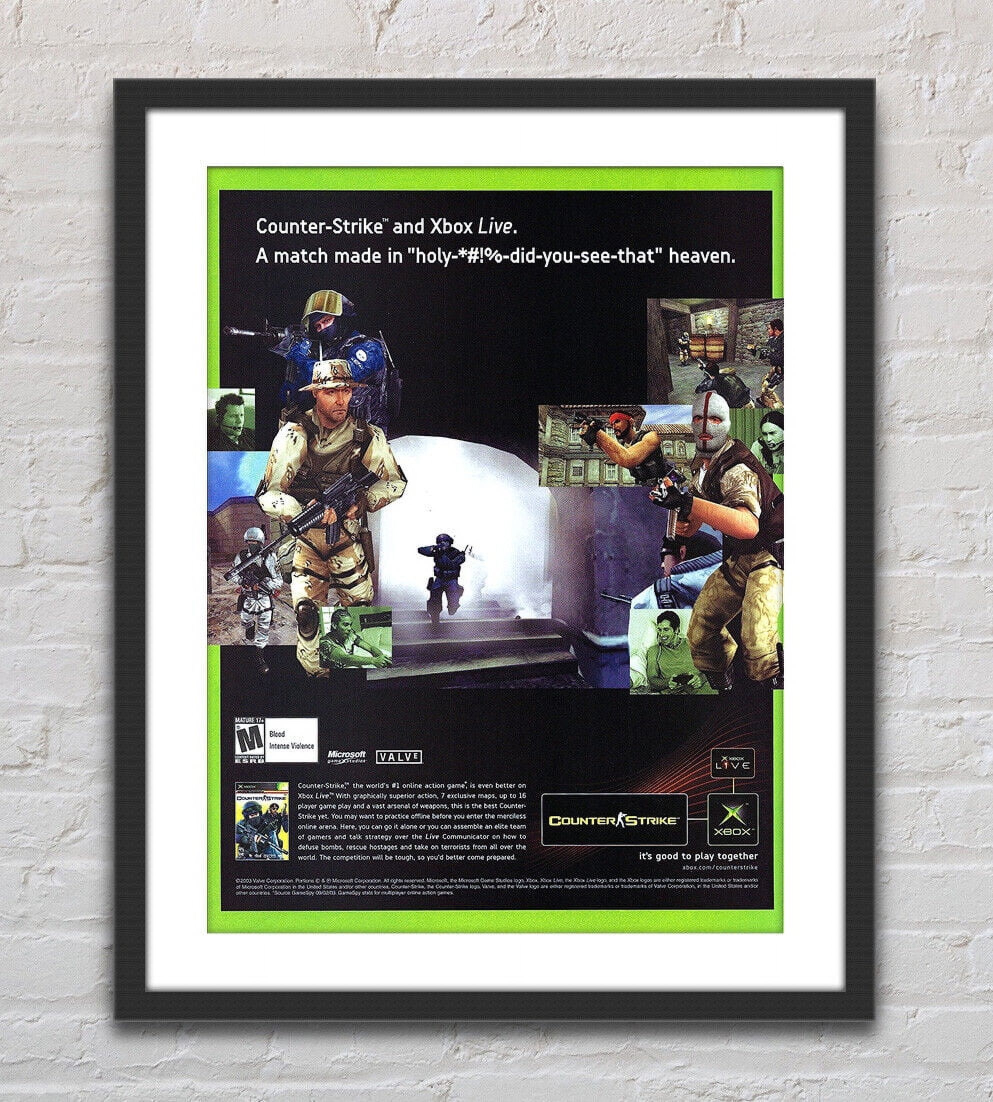 POSTER Counter Strike XBOX Poster-24x36-UNFRAMED - Walmart.com