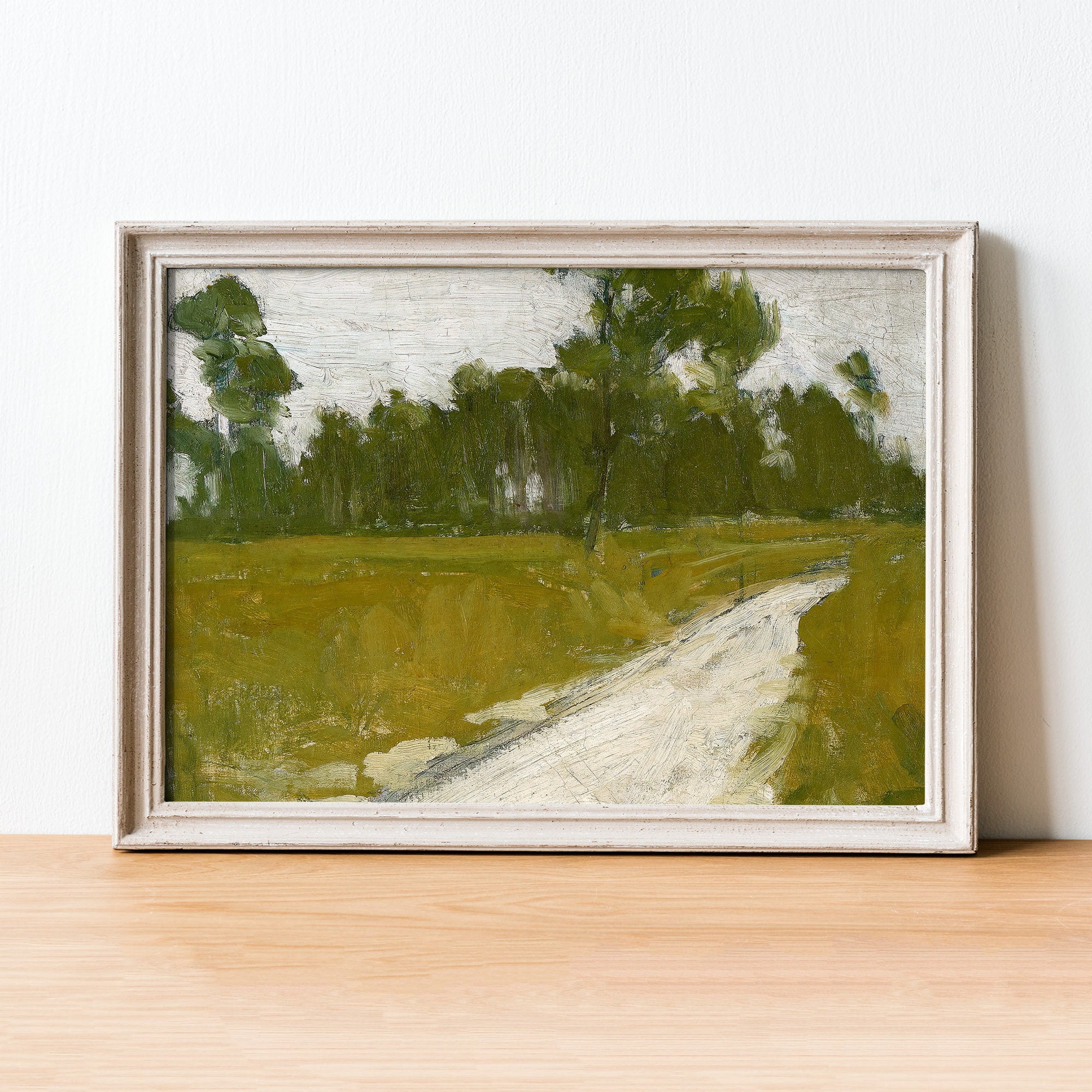 POSTER Country Road in France by Henry Ossawa Tanner - Landscape Print ...