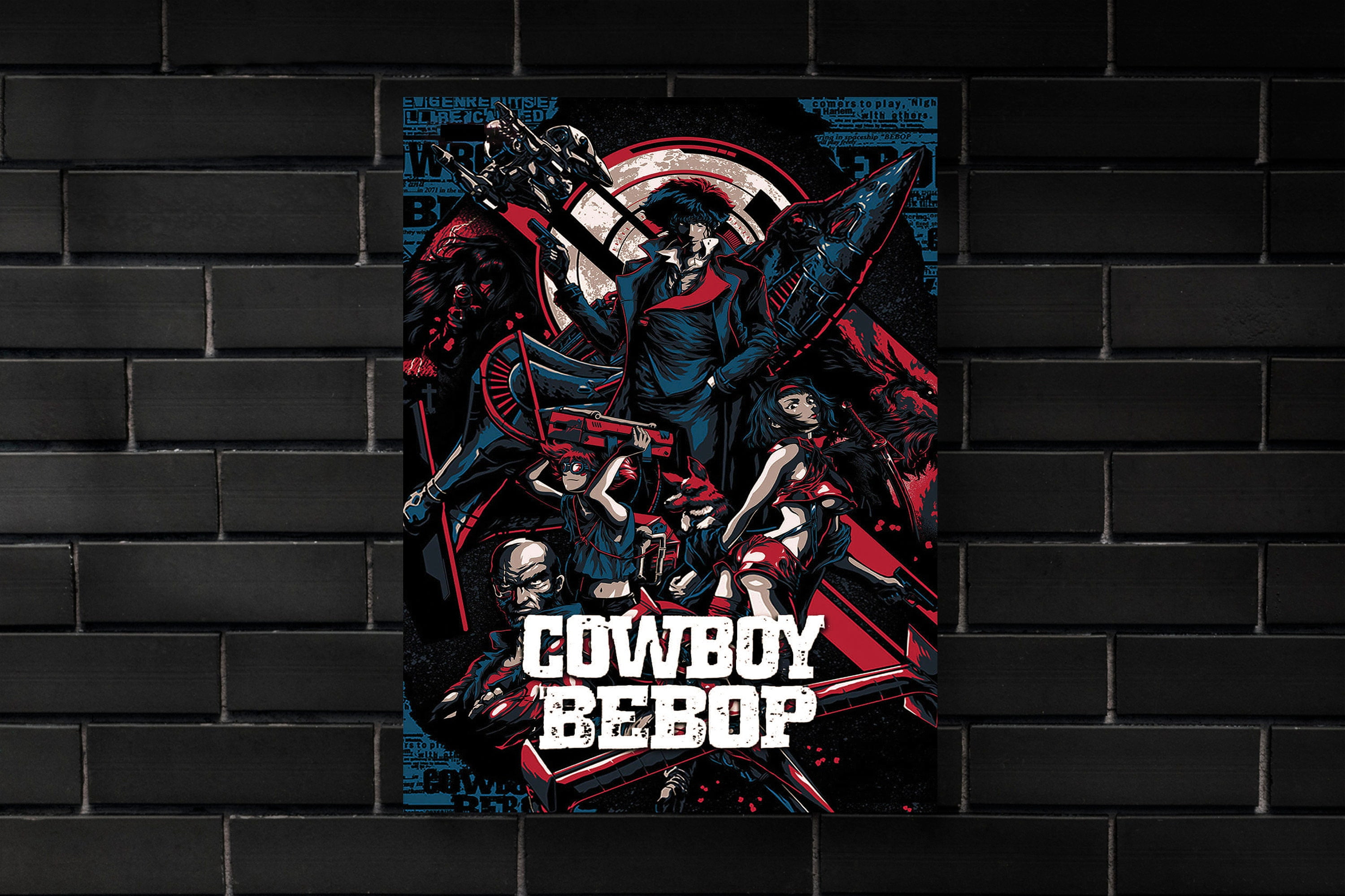 POSTER Cowboy Bebop (1998) Movie Poster Movie Print, Hip Hop Movie ...