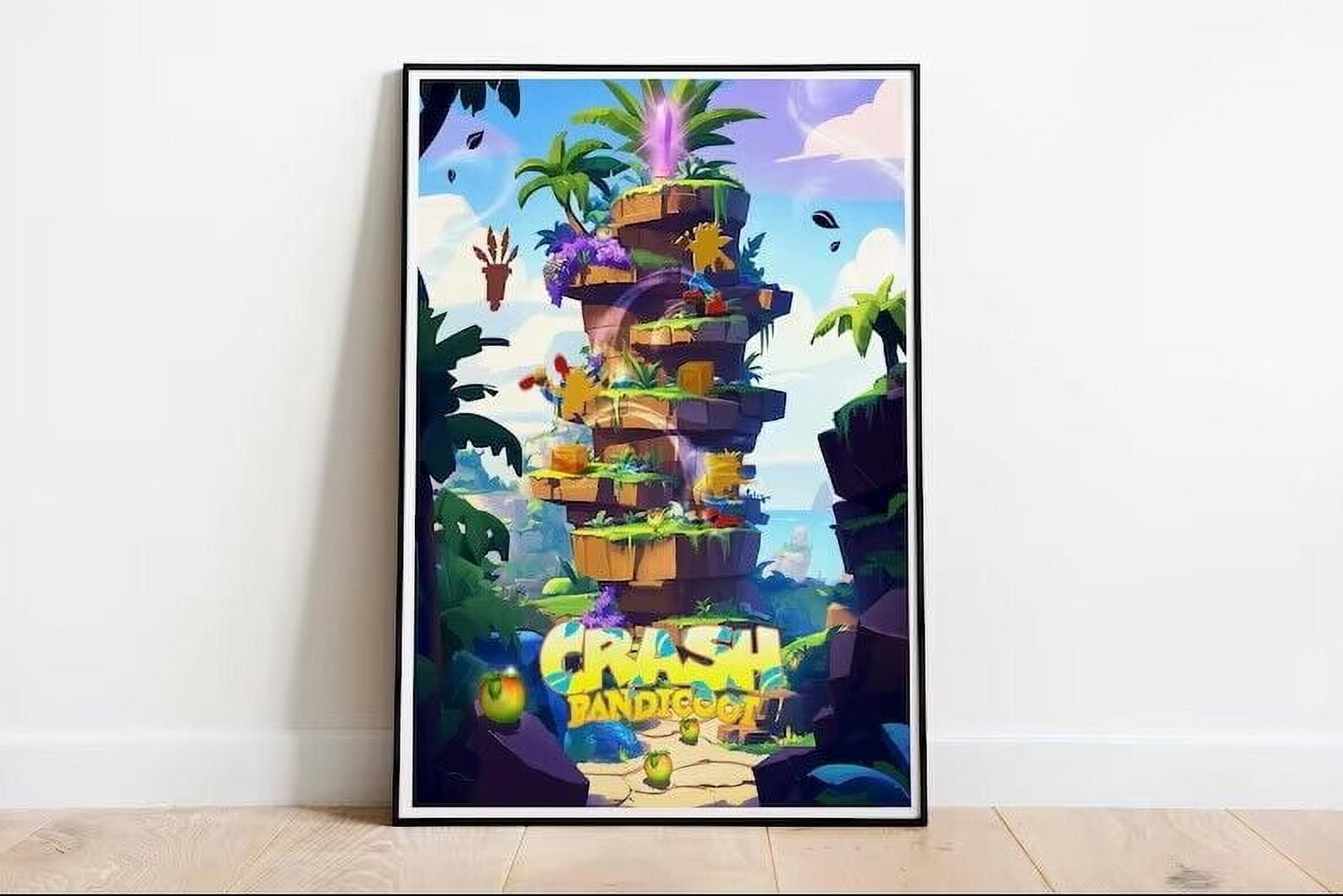 POSTER Crash Bandicoot Print, Crash Bandicoot Poster-24x36-UNFRAMED ...