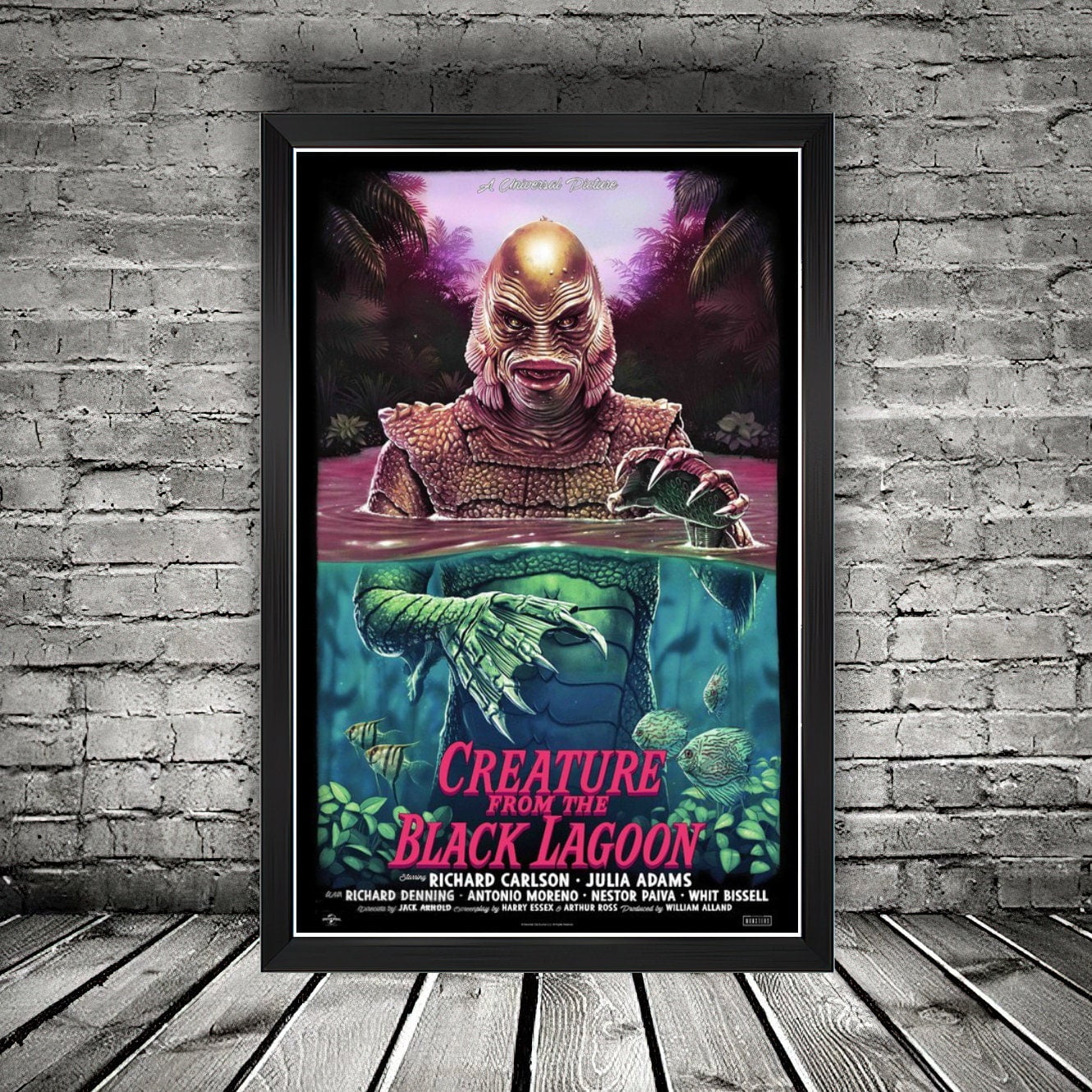POSTER Creature from the Black Lagoon (1954) Movie Posters | Richard ...