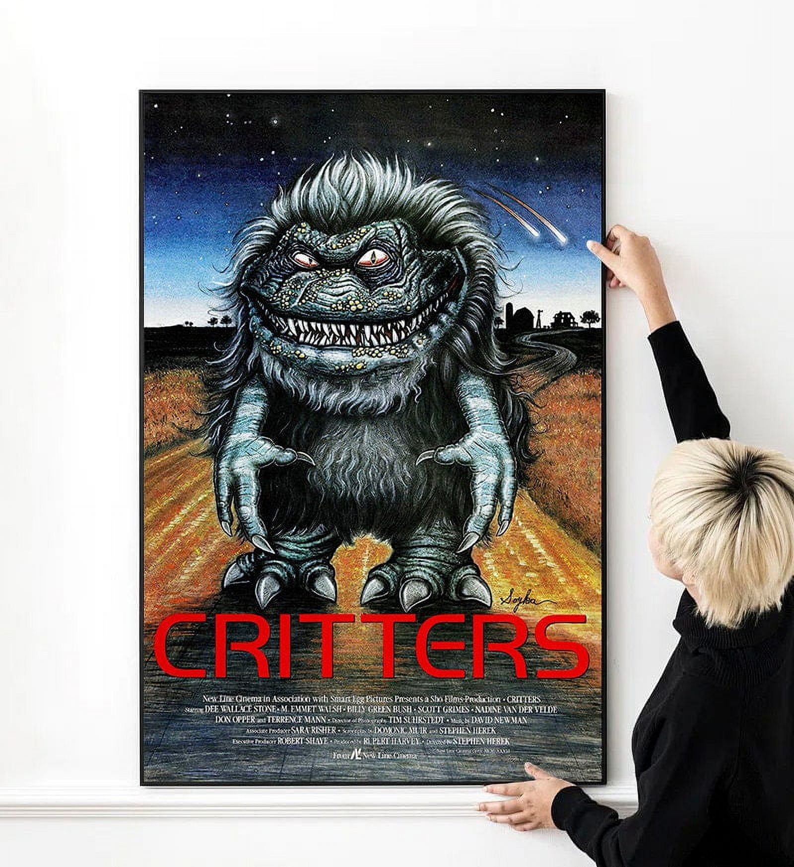 POSTER Critters (1986) Classic Horror Movie Poster High Quality Print ...