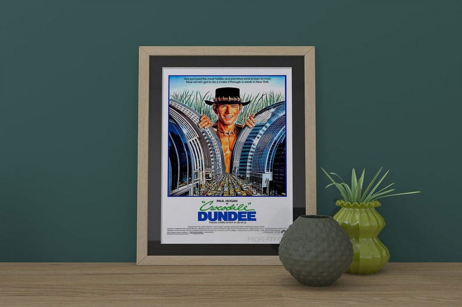 POSTER Crocodile Dundee Poster , Classic Australian Film Print , Cinema ...