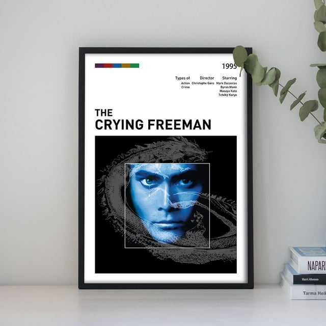 POSTER Crying Freeman (1995) Movie Poster, Classic Film Posters, Movie ...