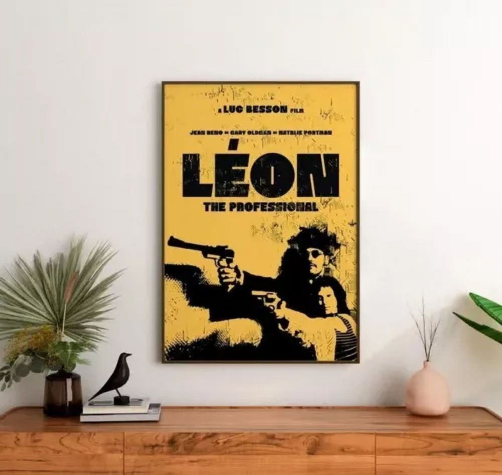 POSTER Cult Classic Poster, Leon-Inspired Artwork, Vintage Wall Art ...