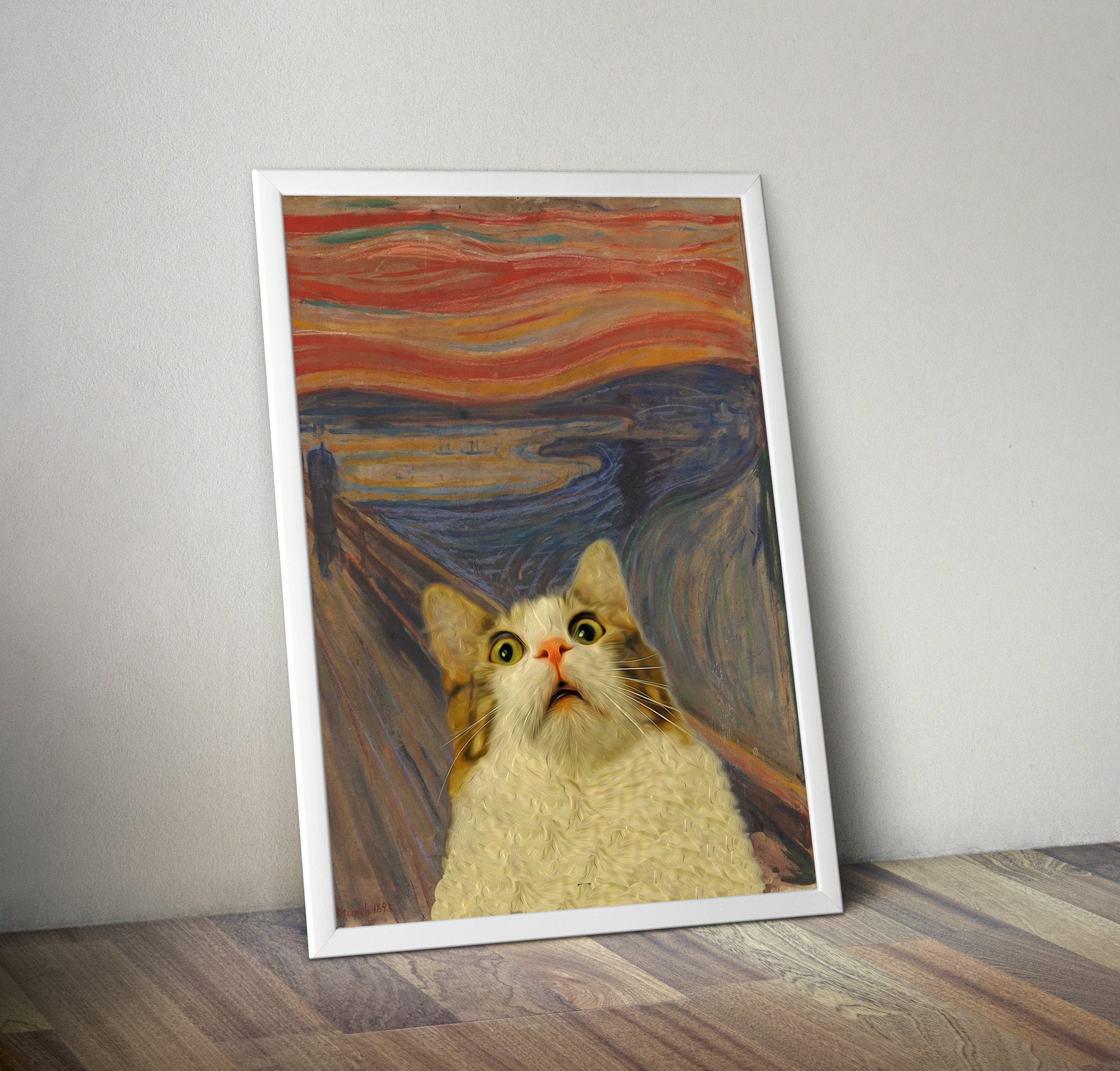 POSTER Cute Cat The Meow Funny Animals Poster Meme Poster Meme Meme ...