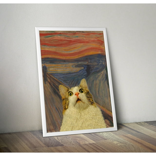 POSTER Cute Cat The Meow Funny Animals Poster Meme Poster Meme Meme ...