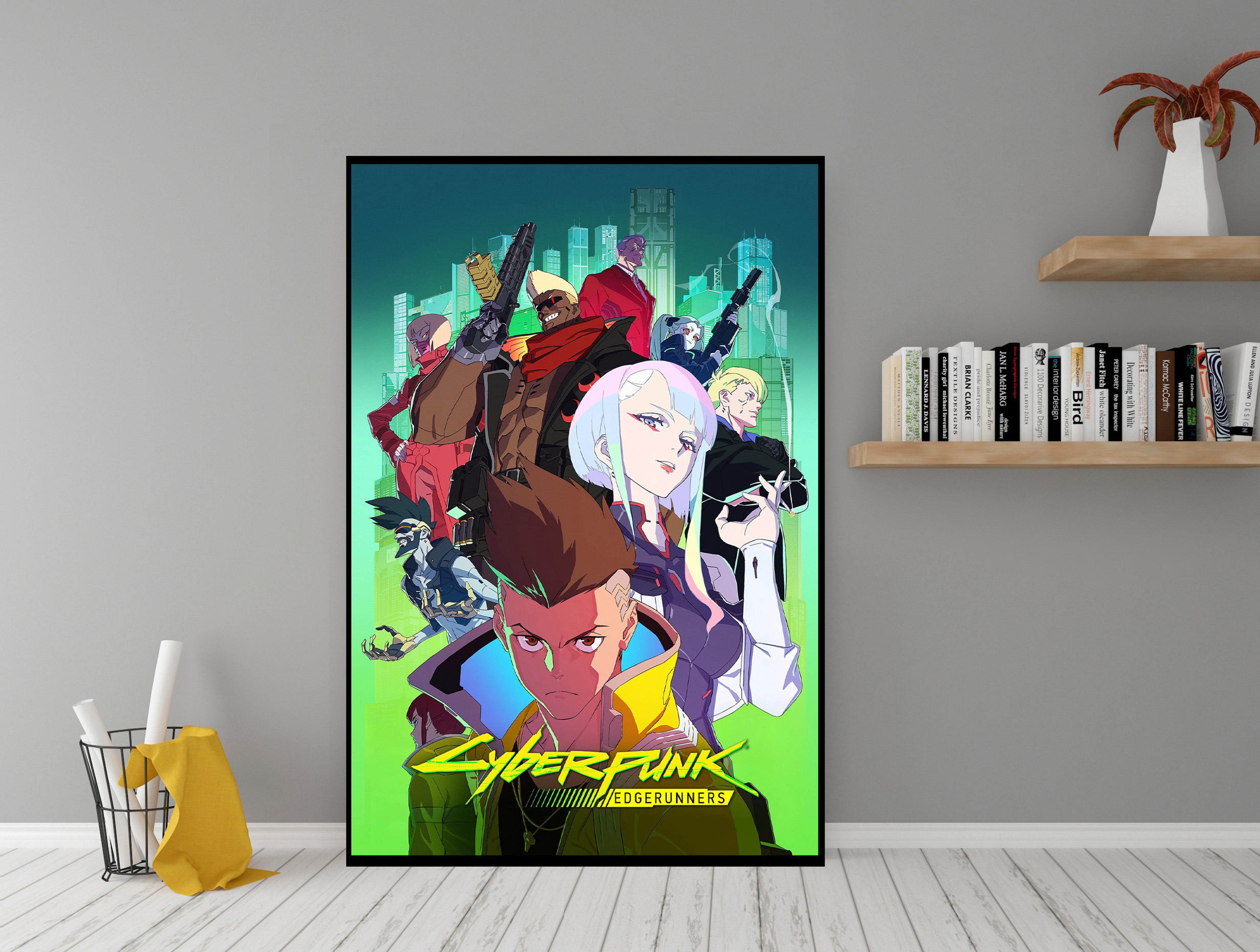 POSTER Cyberpunk Edgerunners Movie Poster - High Quality Wall Art ...