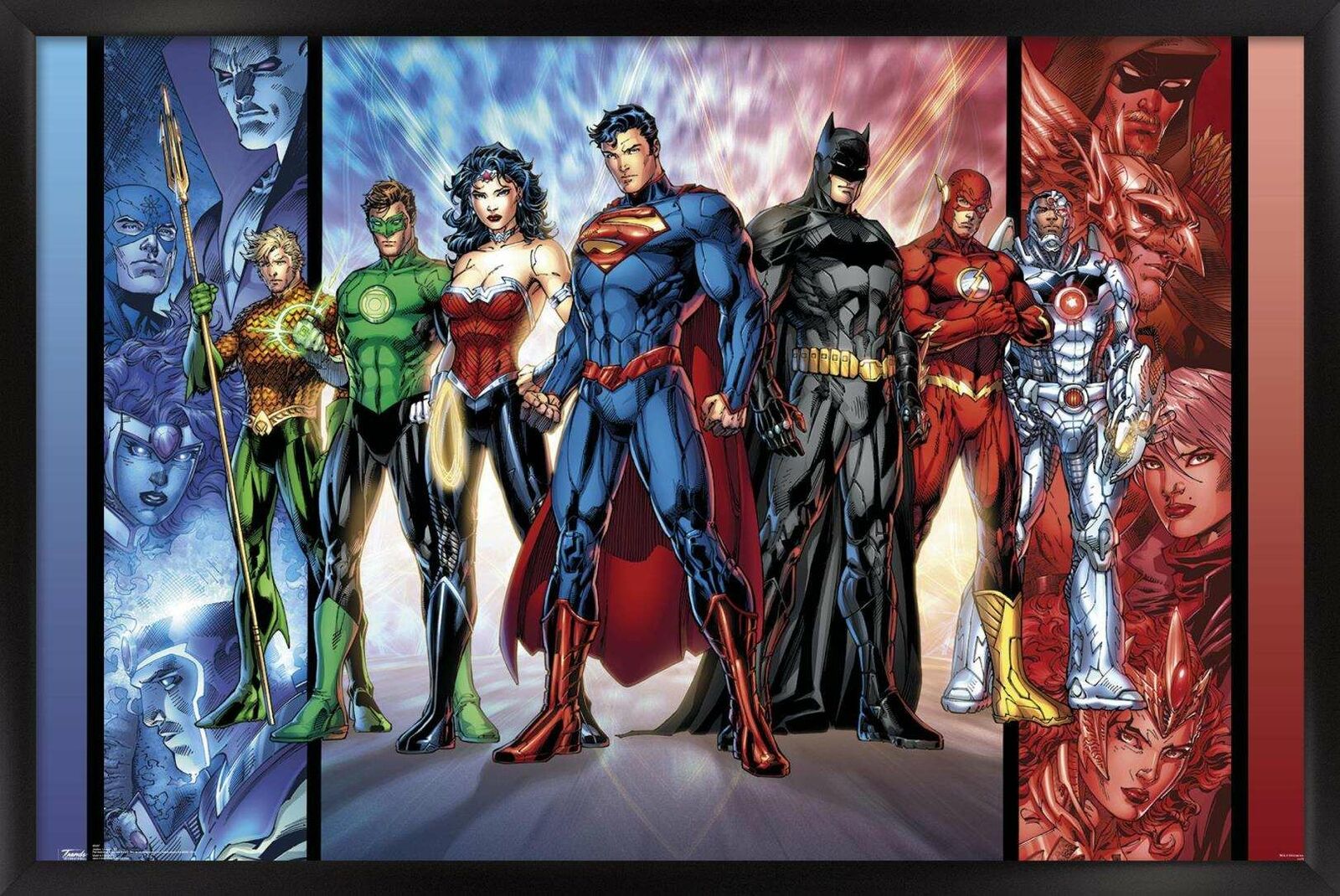 POSTER DC Comics - Justice League - The New 52 Poster-16x24-UNFRAMED ...