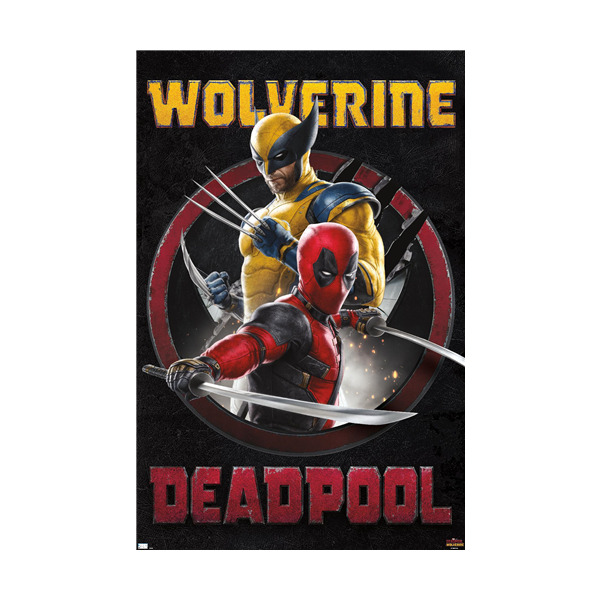 POSTER DEADPOOL & WOLVERINE - DUO POSTER - - 24825-24x36-UNFRAMED ...