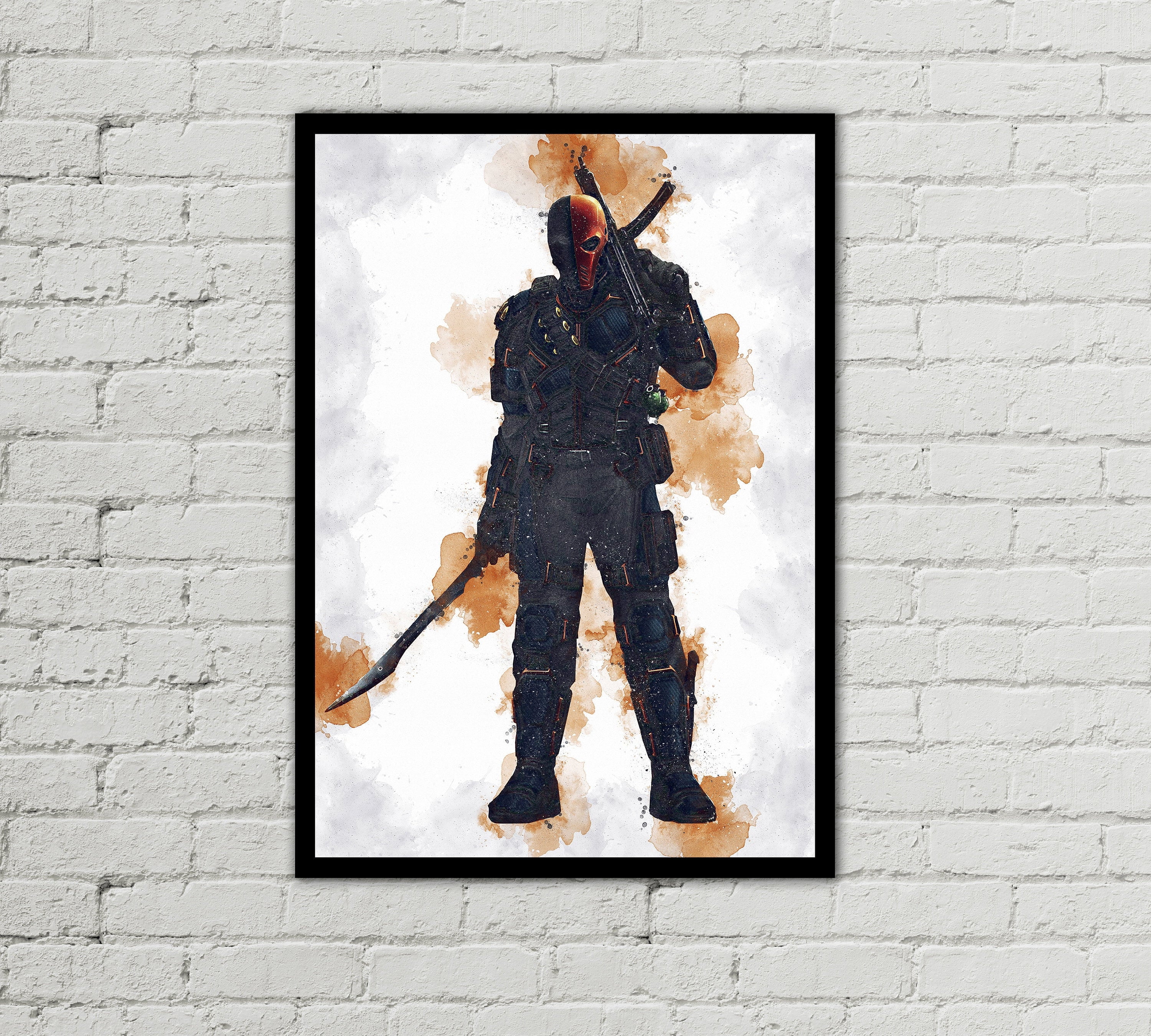 POSTER DEATHSTROKE - Deathstroke Poster - DC Poster - DC Print - Print ...