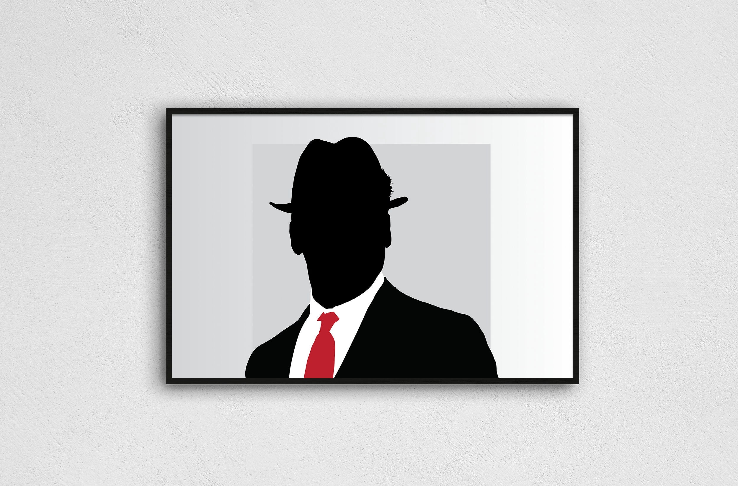 Poster DON DRAPER Hat Mad Men Poster -UNFRAMED - Walmart.com