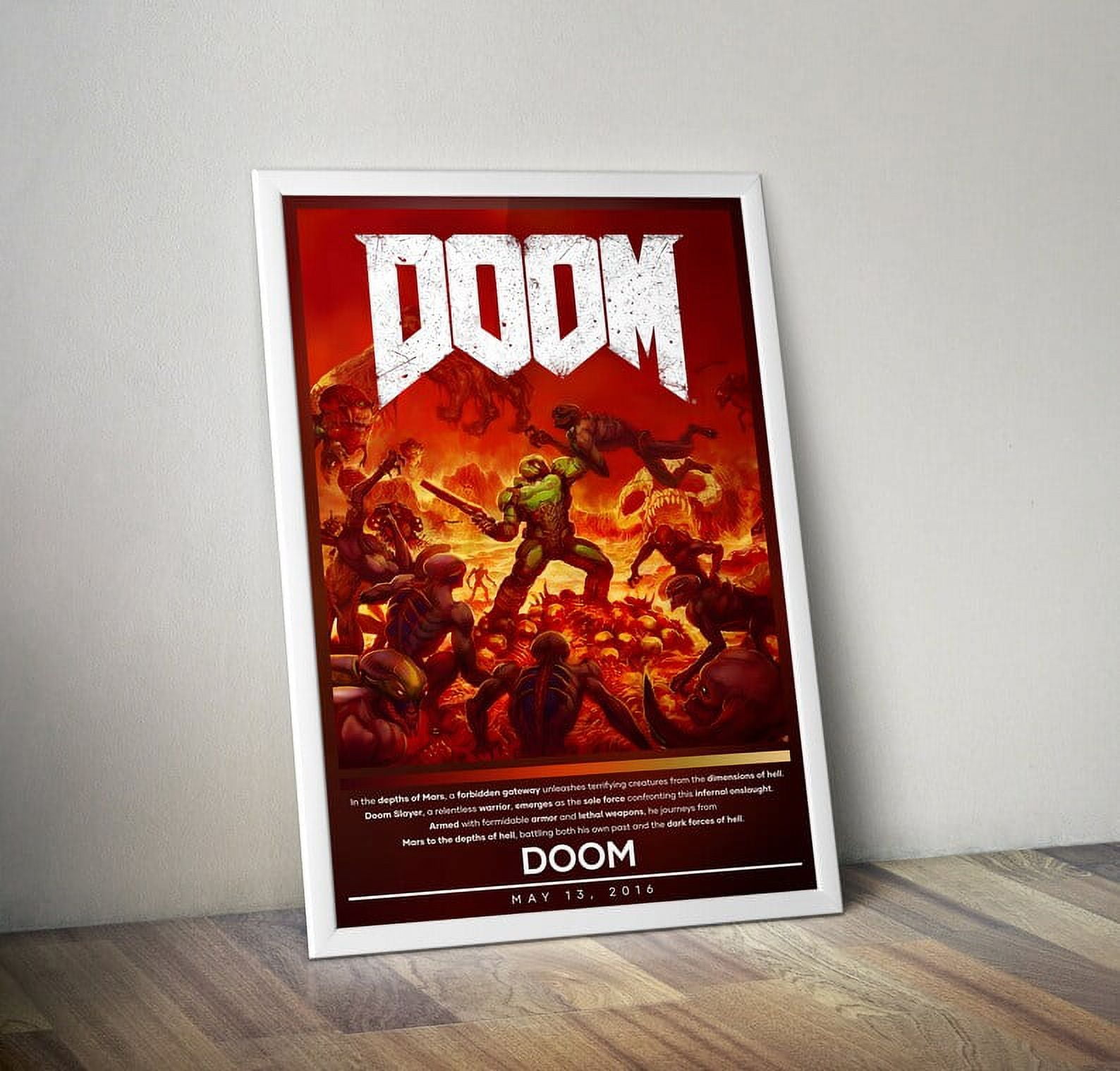 POSTER DOOM Poster | Doom Prints | Gaming Poster | s | Video Game ...
