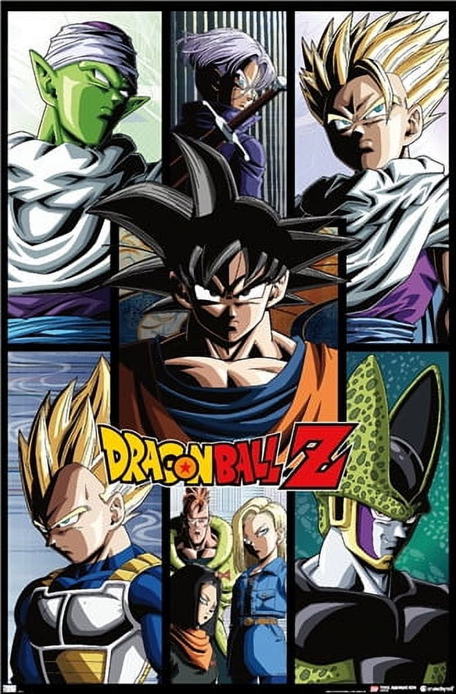 POSTER DRAGON BALL Z - GRID POSTER - - 25317-16x24-UNFRAMED - Walmart.com