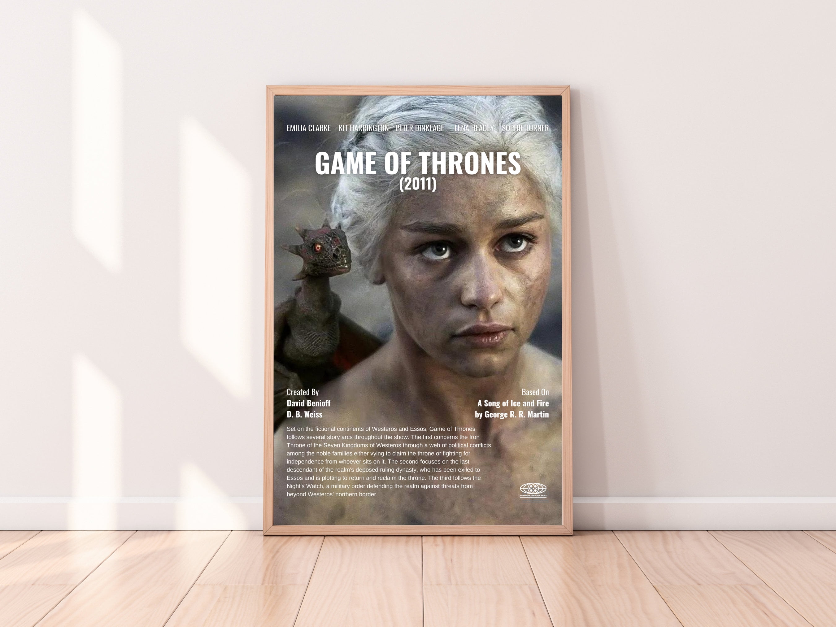 POSTER Daenerys Targaryen Game of Thrones Poster-UNFRAMED - Walmart.com