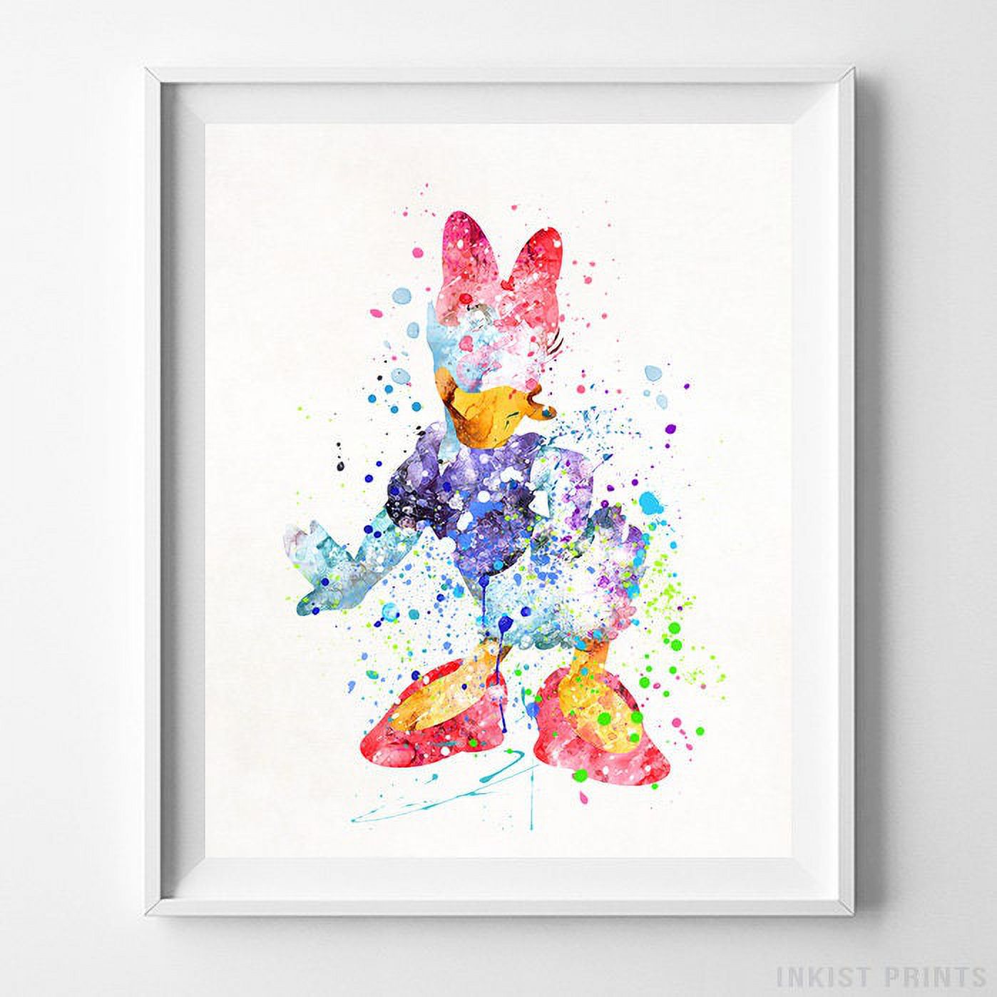POSTER Daisy Duck, Daisy Duck Print, Disney Art, Disney Print, Disney ...