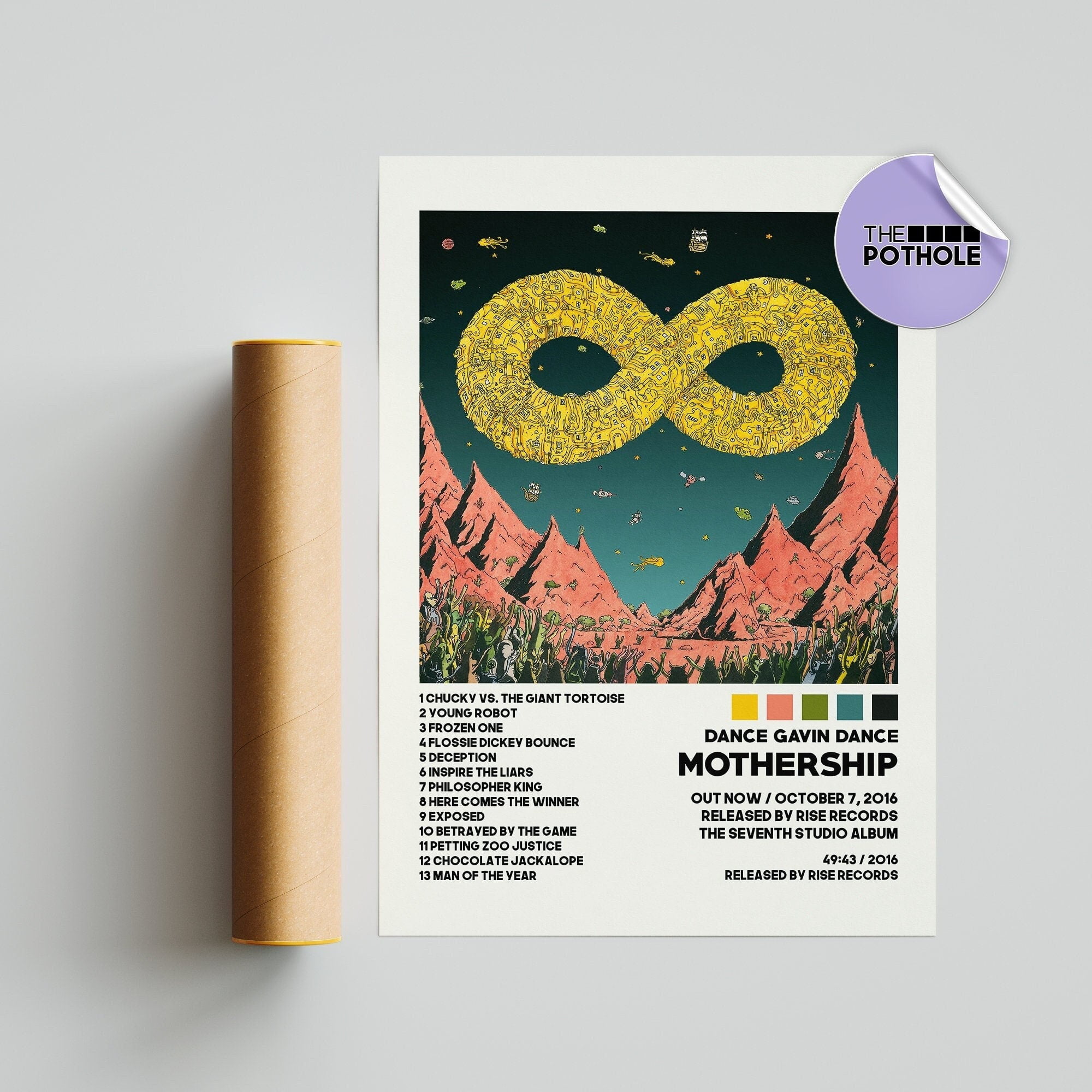 POSTER Dance Gavin Dance Posters / Mothership Selection Poster, Dance ...