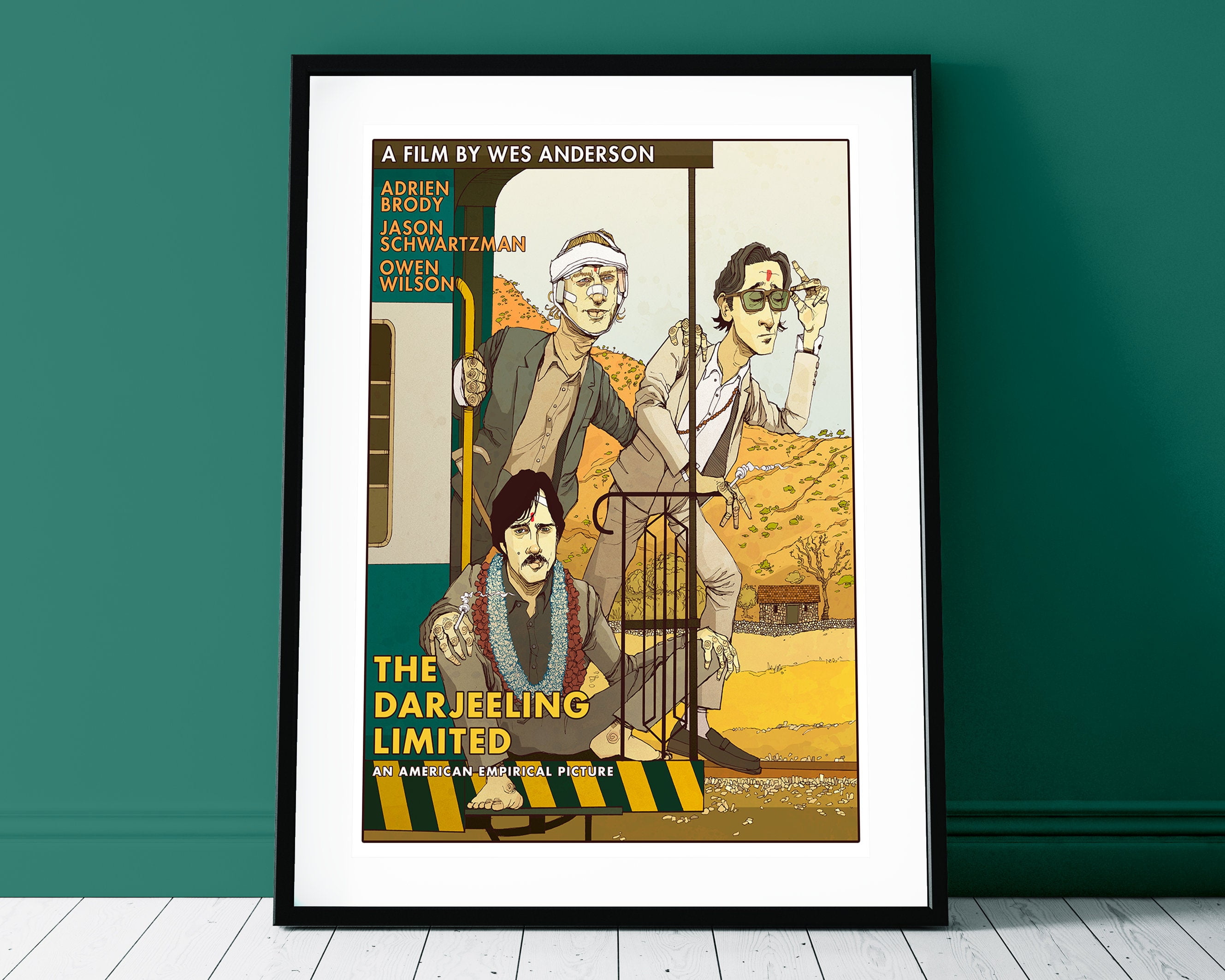 POSTER Darjeeling Limited Movie Poster-UNFRAMED - Walmart.com