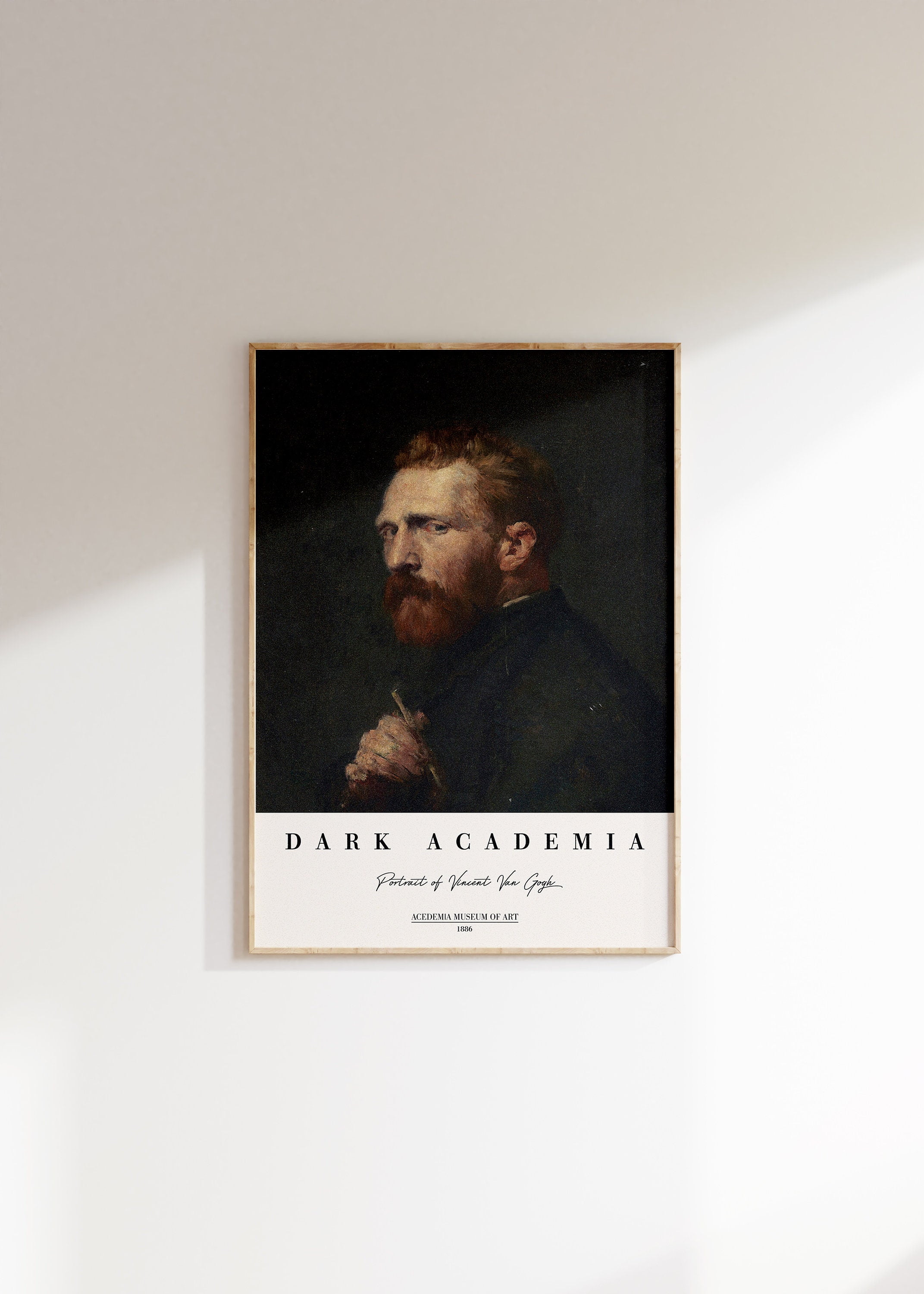 POSTER Dark Academia Print | Dark Academia Poster | Mid Century Modern ...