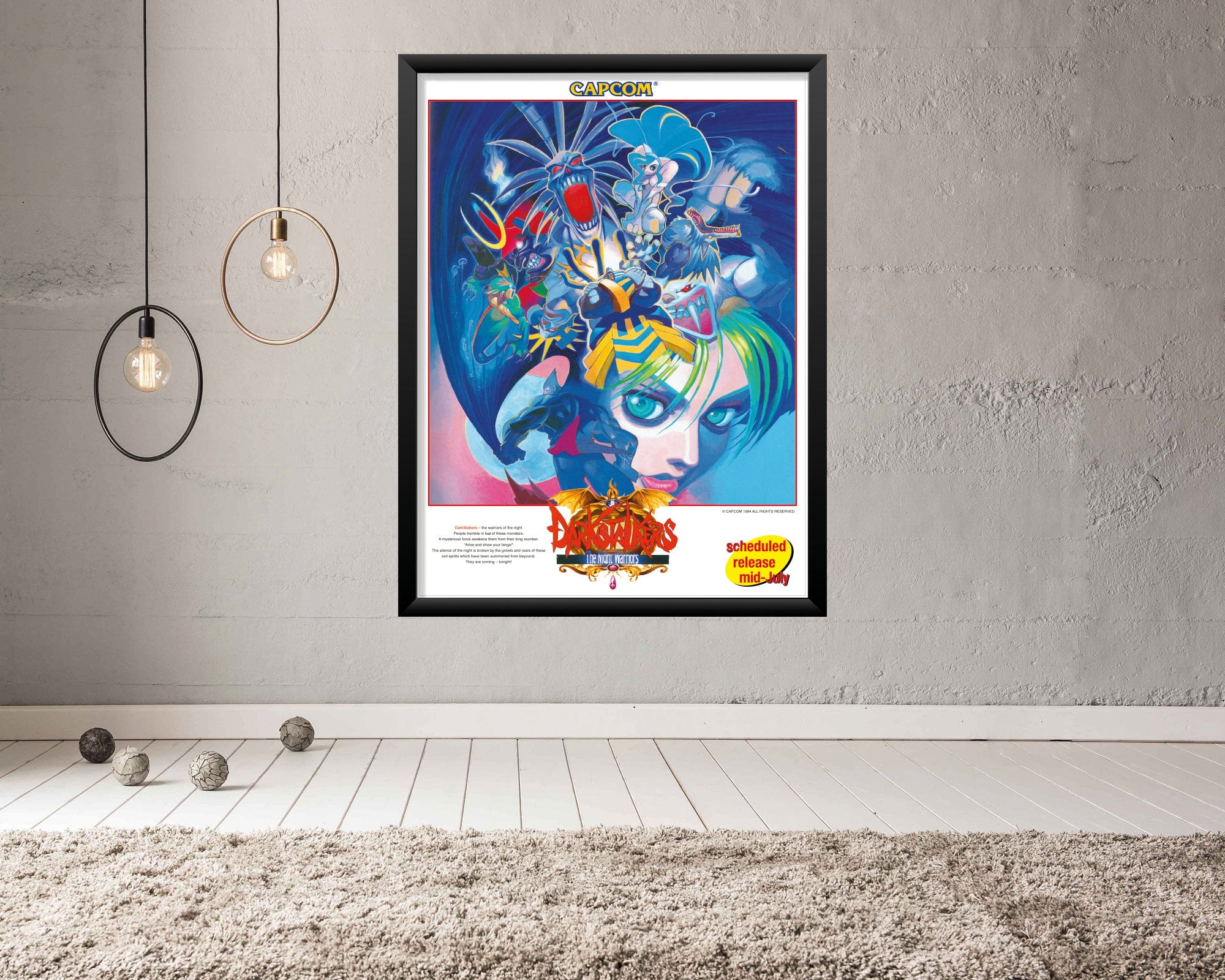 POSTER Darkstalkers Arcade Game Poster-UNFRAMED - Walmart.com