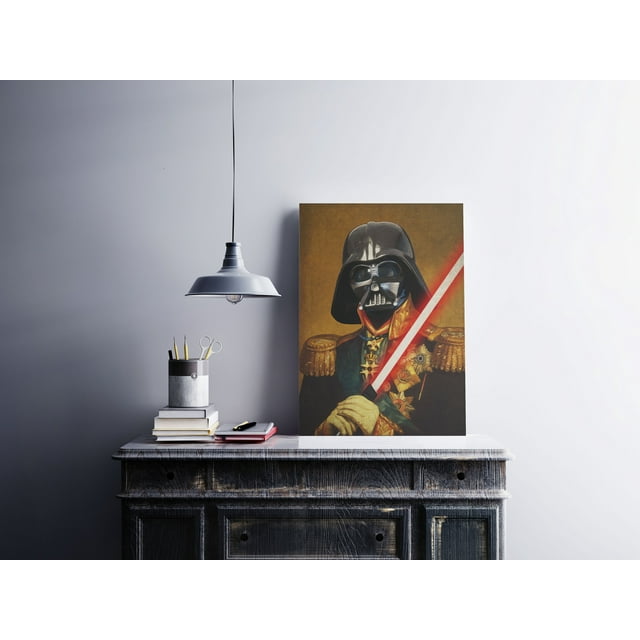 POSTER Darth Vader Oil Painting Portrait - A Star Wars Inspired A2 A3 ...