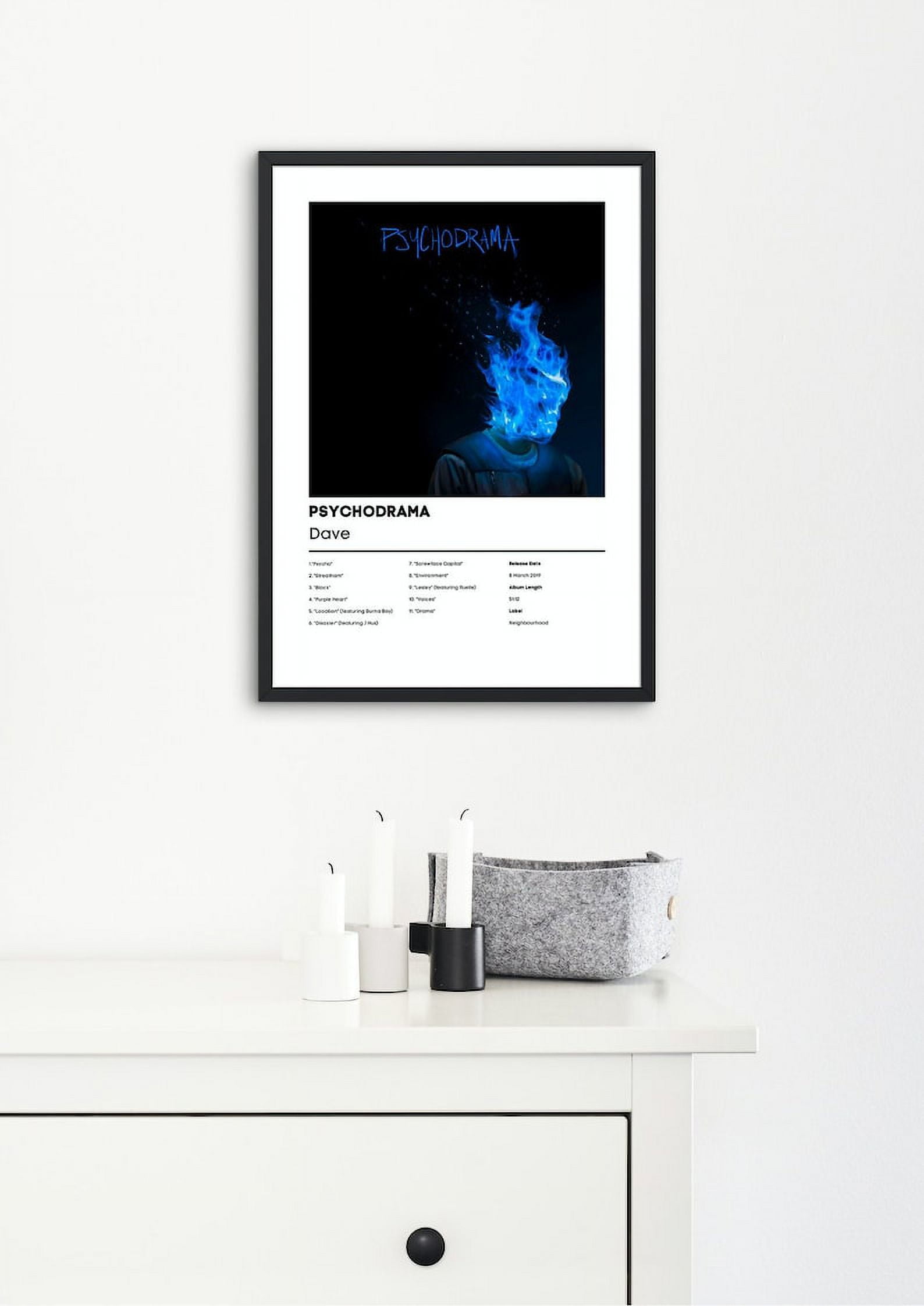 POSTER Dave, Psychodrama | Dave Music Gift | Birthday Gift | Dave Album ...