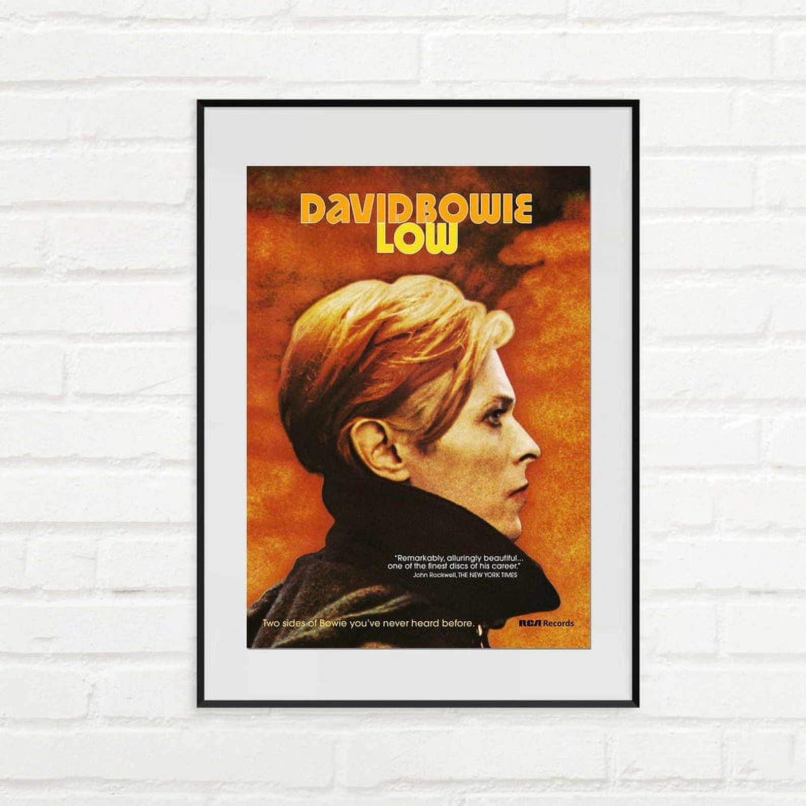 POSTER David Bowie Low album art print poster - American 1977 press ...