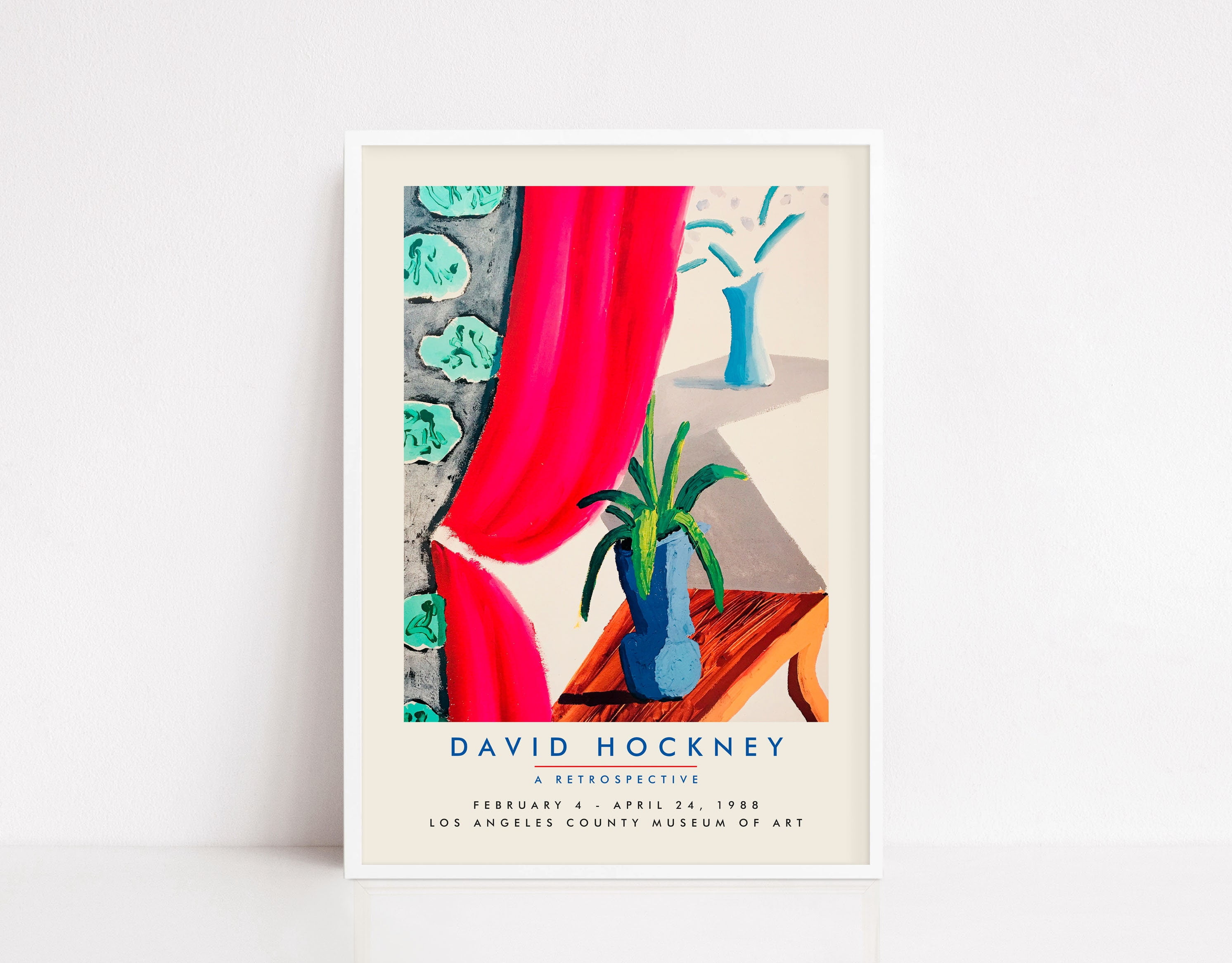 POSTER David Hockney | David Hockney print | David Hockney poster ...
