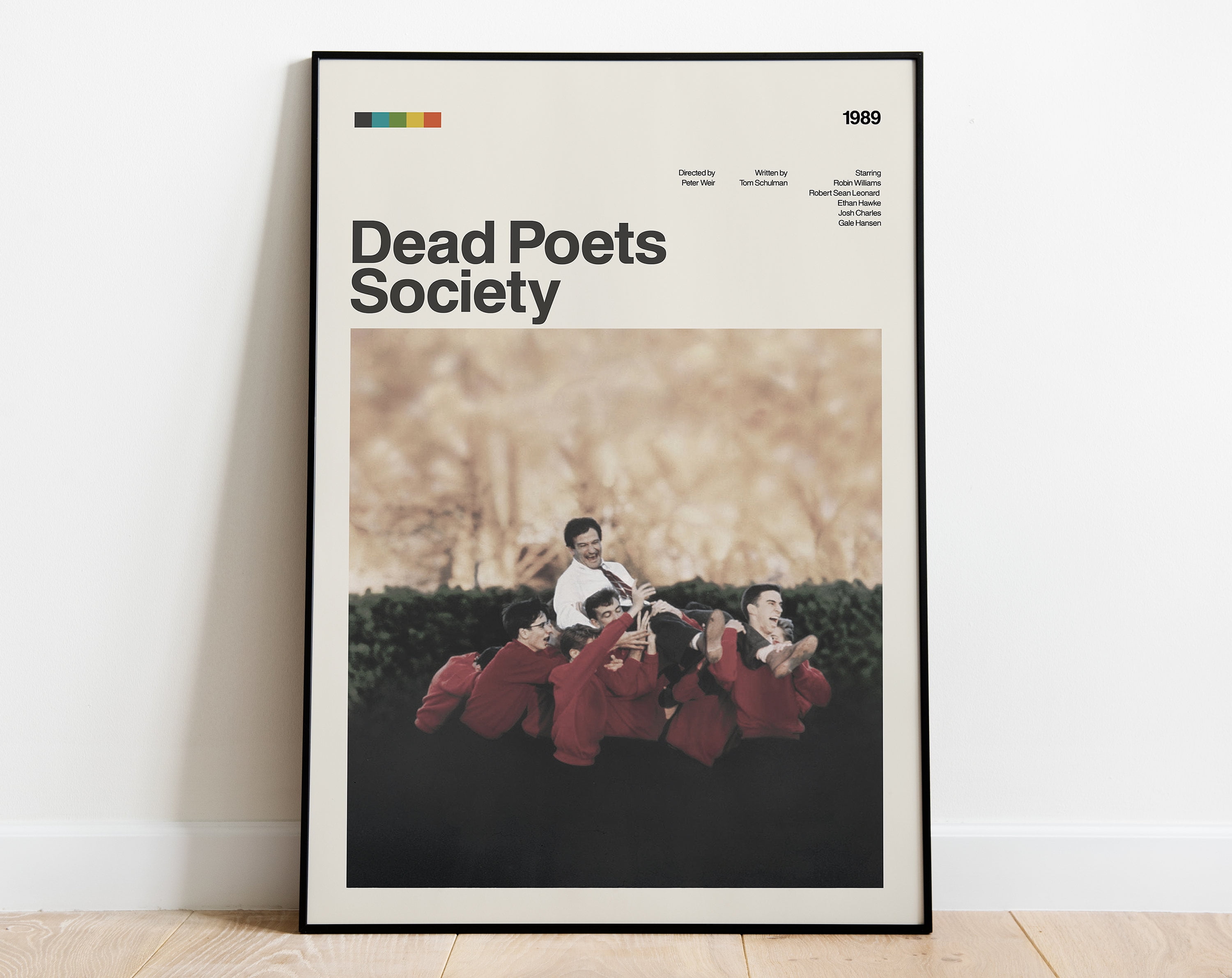 POSTER Dead Poets Society Movie Poster, Modern Movie Poster Print, Dead ...