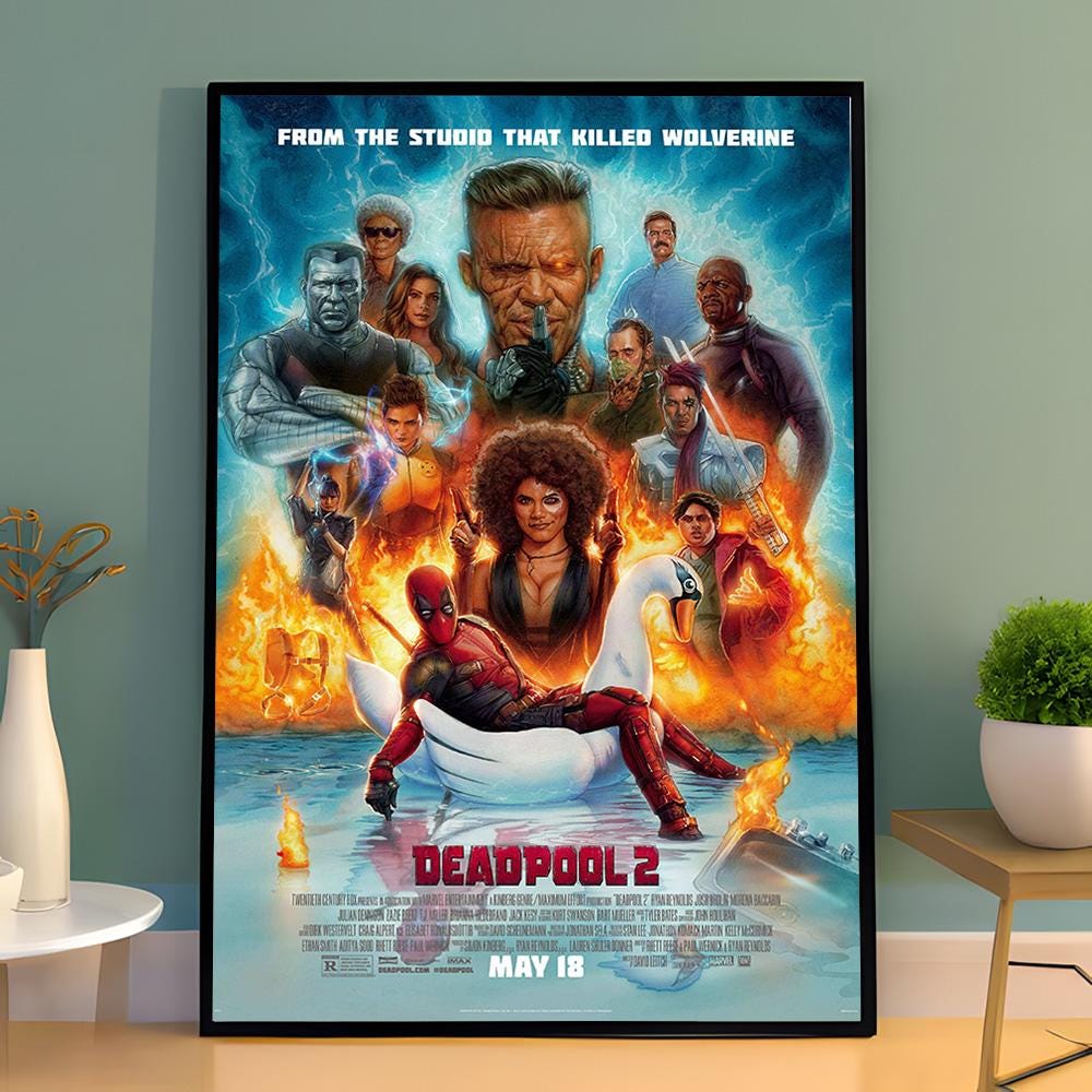 POSTER Deadpool 2 Movie Poster | Film Fan Collectibles | Posters | Room ...