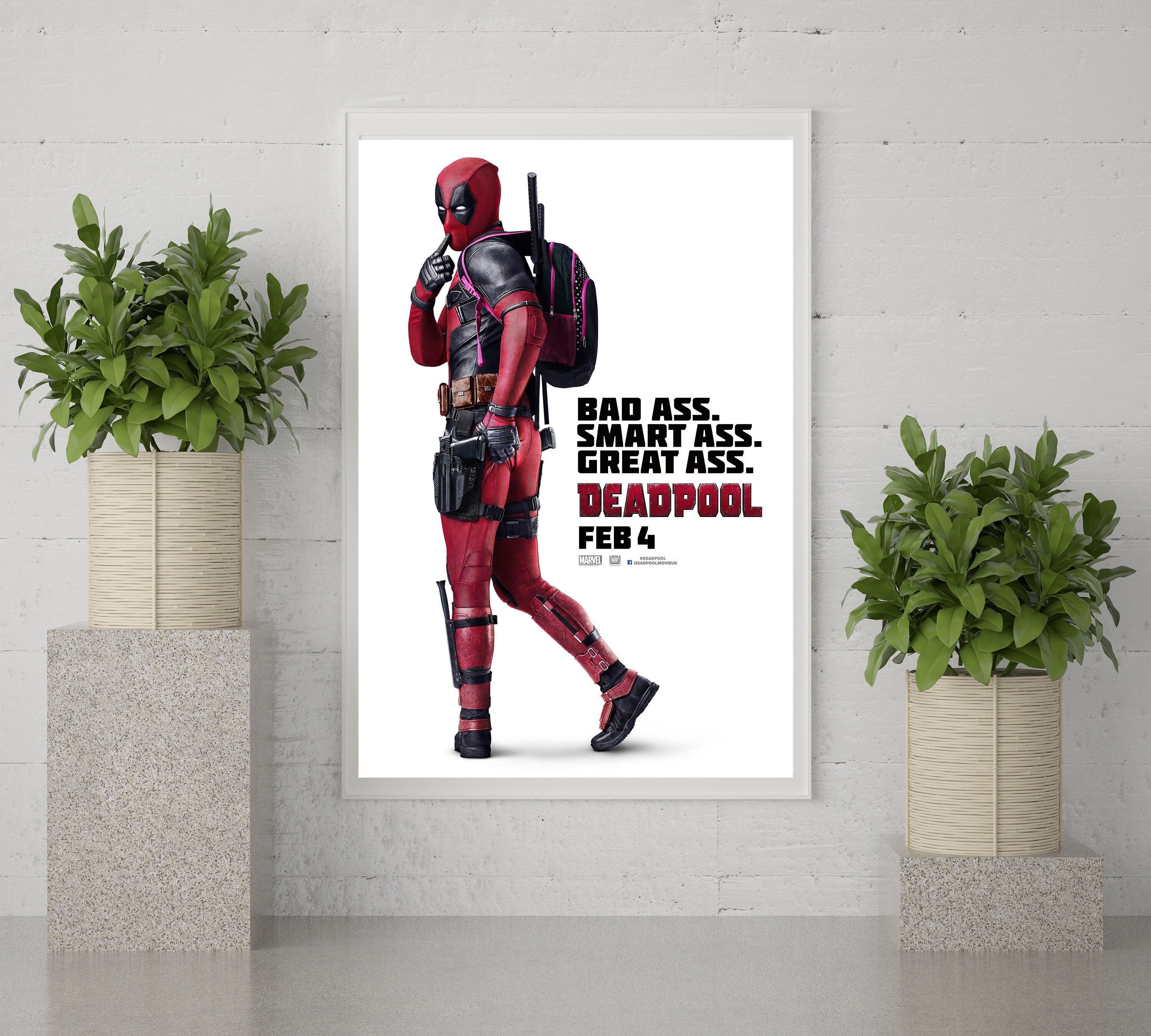 POSTER Deadpool - Movie Poster-UNFRAMED - Walmart.com