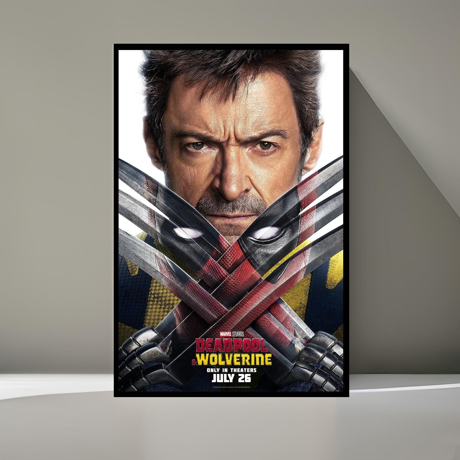 POSTER Deadpool & Wolverine Movie Poster, Room Decor, Home Decor, Wall ...