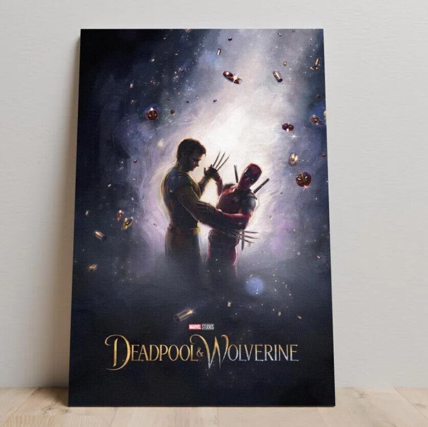 POSTER Deadpool & Wolverine Poster, Marvel Poster, Hugh Jackman Print ...