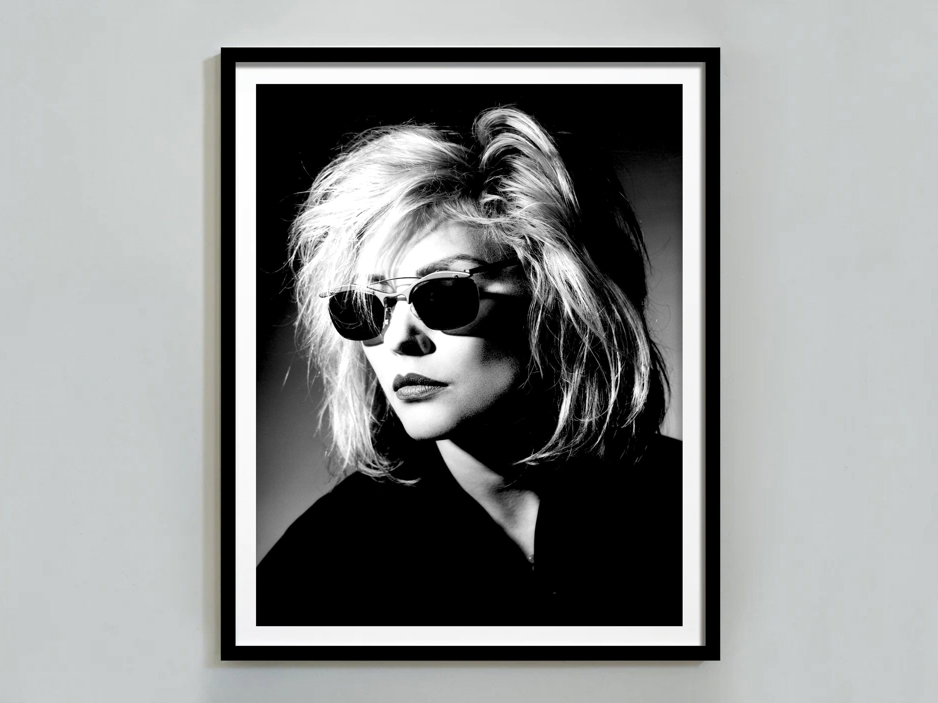 POSTER Debbie Harry Print, Black and White, Fashion Photography ...