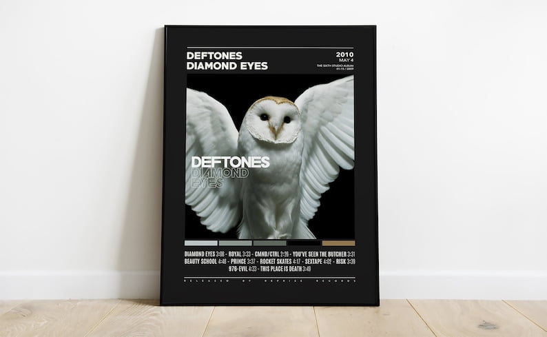 POSTER Deftones Posters / Diamond Eyes Poster, Album Cover Poster ...