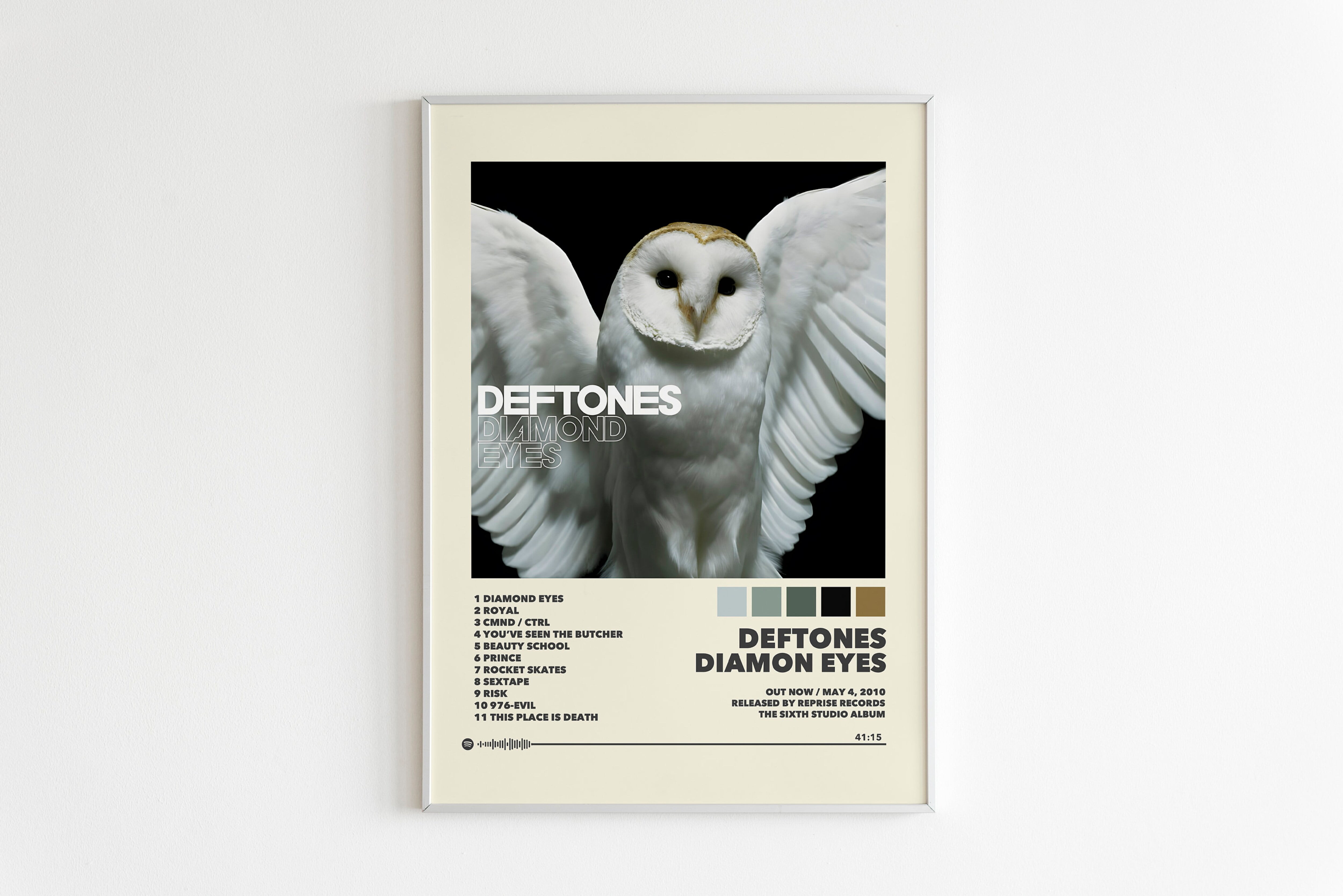 POSTER Deftones Posters / Diamond Eyes Poster, Album Cover Poster ...
