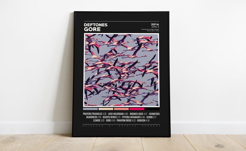 POSTER Deftones Posters / Gore Poster, Album Cover Poster, Print Wall ...